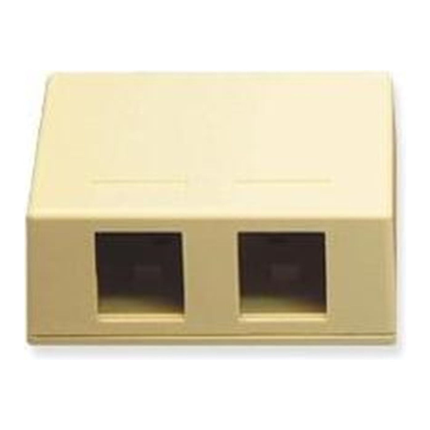 Icc ICC-SURFACE4WH Surface Box 4 Port - White - Walmart.com