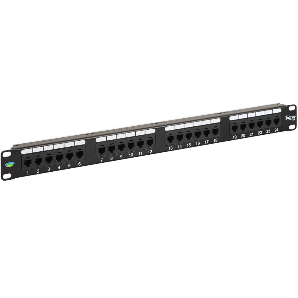 Icc Patch Panel, Usoc, 6P6C, 24-Port, 1 Rms - Walmart.com