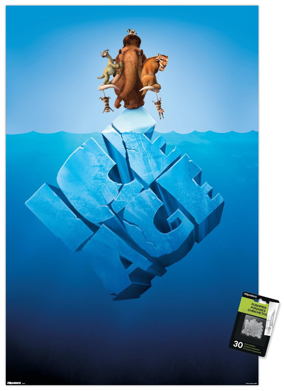 Ice Age 2: The Meltdown (2006) - Balance One Sheet Wall Poster with ...