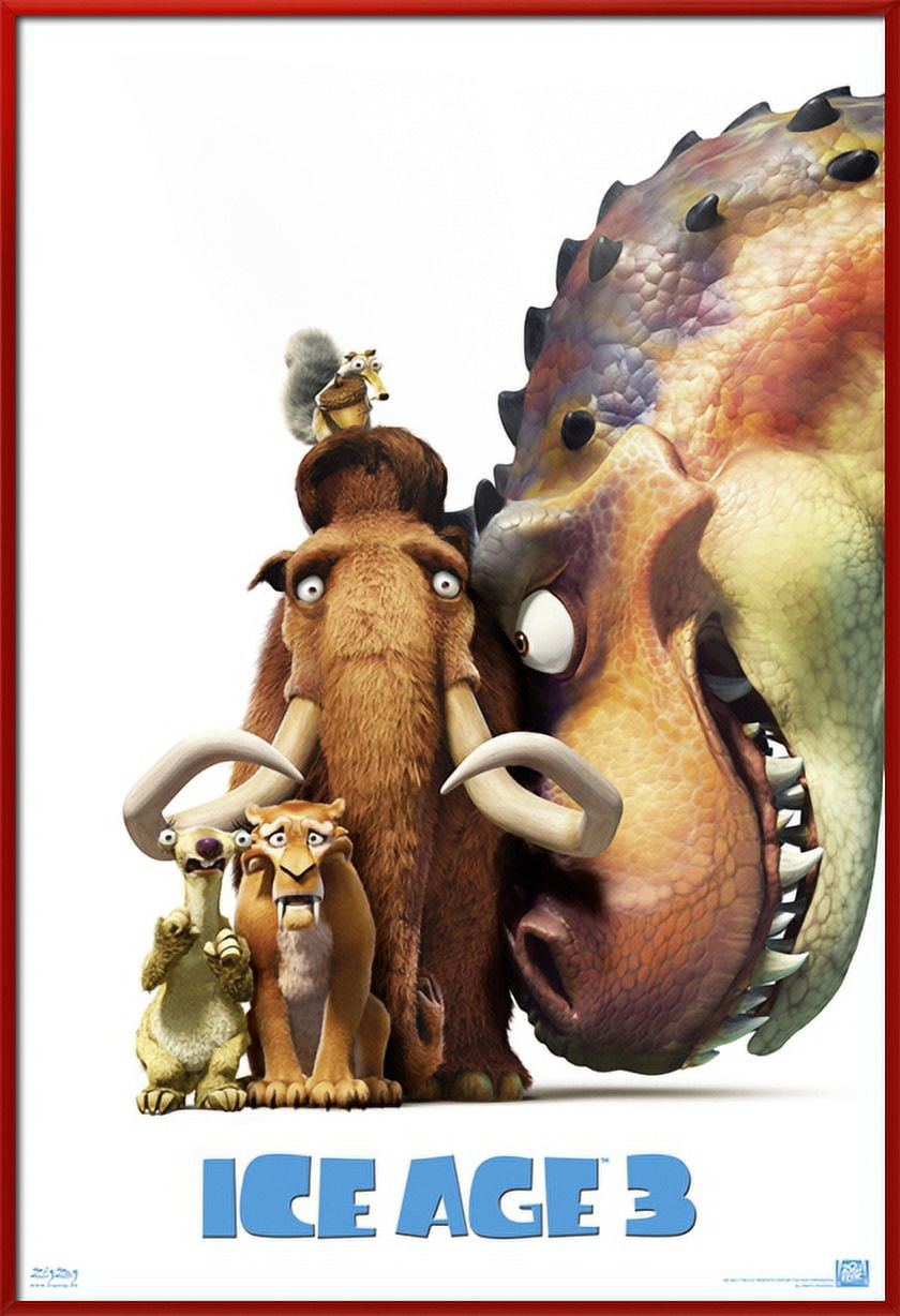 Ice Age 3 Dawn Of The Dinosaurs Movie Poster
