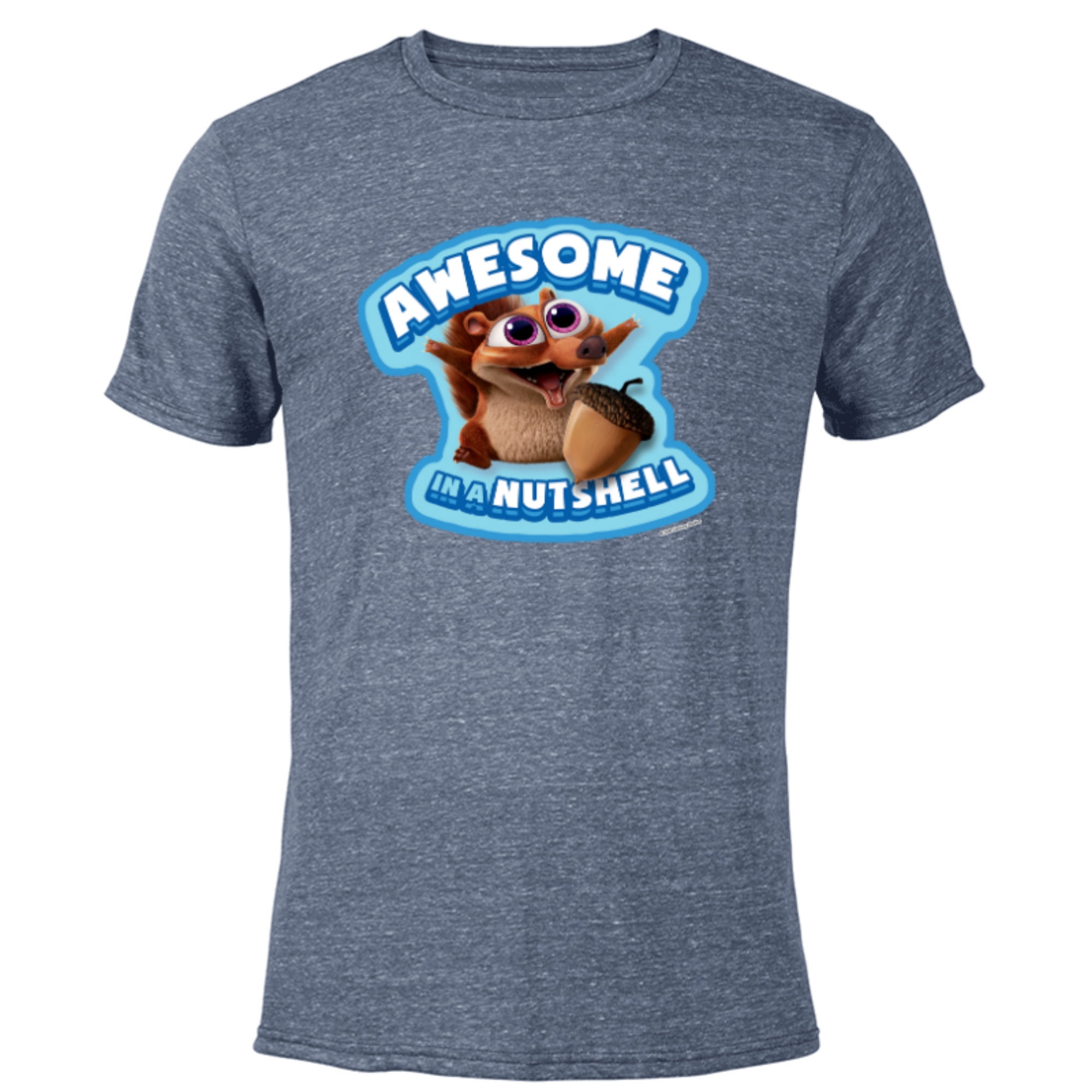 Ice Age Baby Scrat Awesome In a Nut Shell - Short Sleeve Blended T ...