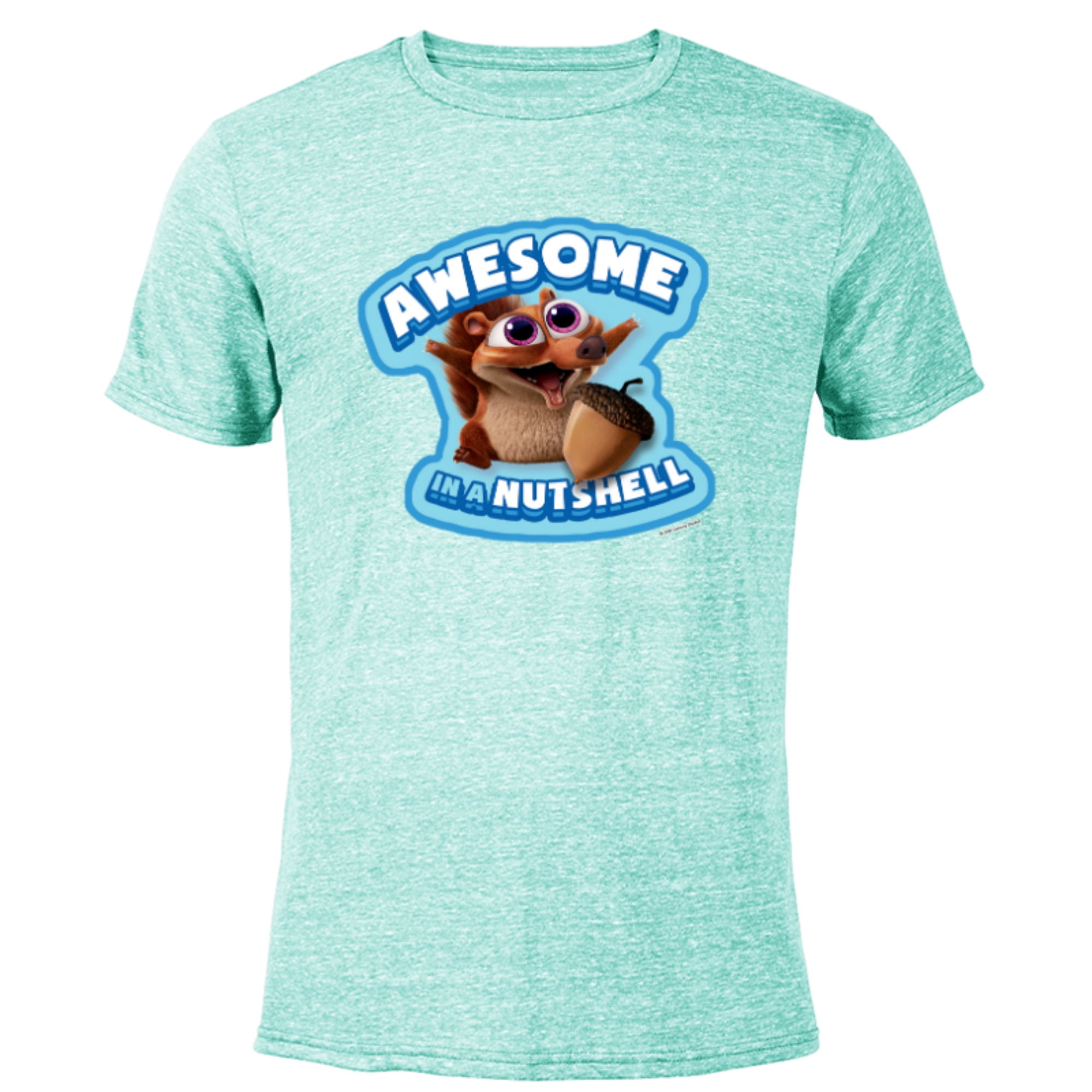 Ice Age Baby Scrat Awesome In a Nut Shell - Short Sleeve Blended T ...