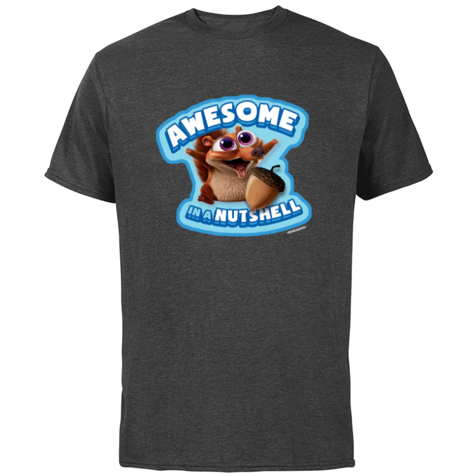 Ice Age Baby Scrat Awesome In a Nut Shell - Short Sleeve Cotton T-Shirt ...