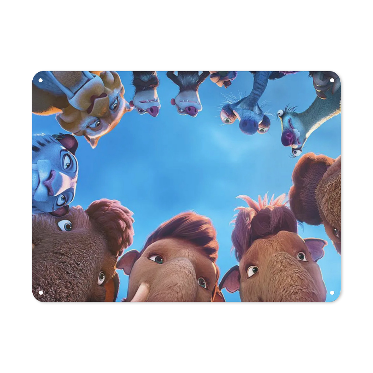 Ice Age Classic Tin Poster Manga Characters Anime Decorative Mural Art ...