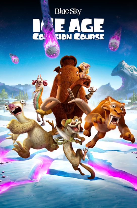 Ice Age: Collision Course 2016 Movie Poster 24x36 | Animated Comedy ...