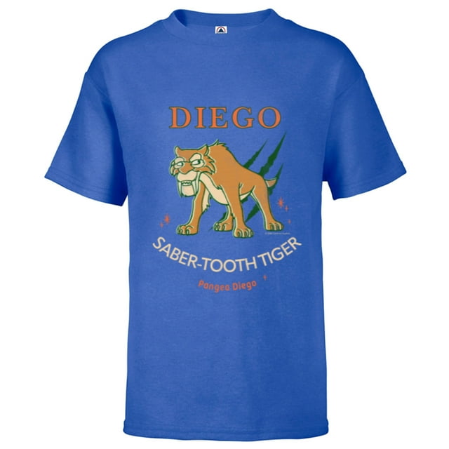 Ice Age Diego Saber-Tooth Tiger Halftone - Short Sleeve T-Shirt for ...