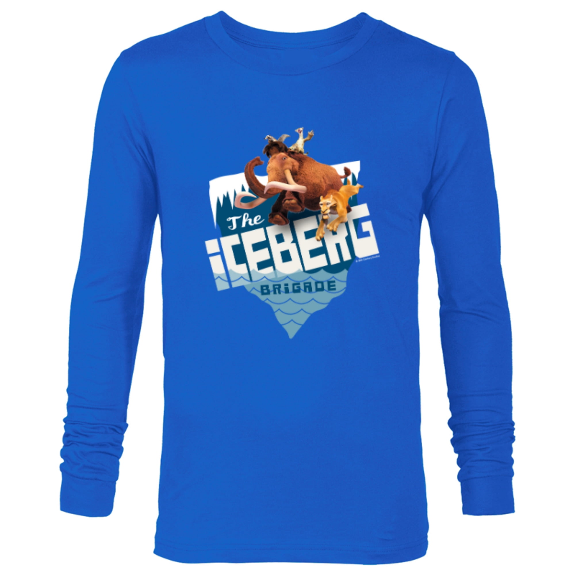 Ice Age Manfred Diego Sid and Scrat The Iceberg Brigade - Long Sleeve T ...