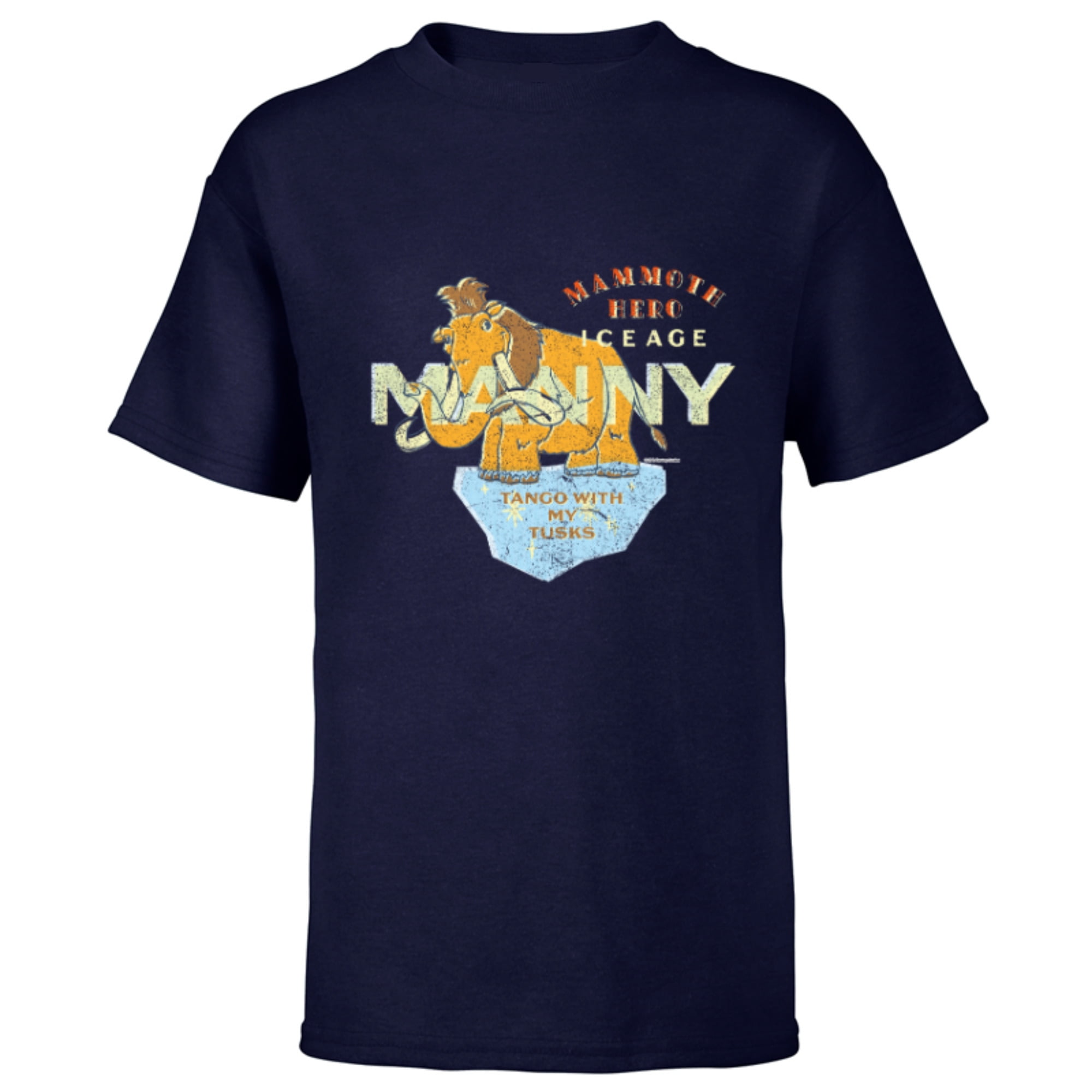 Ice Age Manny Mammoth Hero Tango with My Tusks - Short Sleeve T-Shirt ...