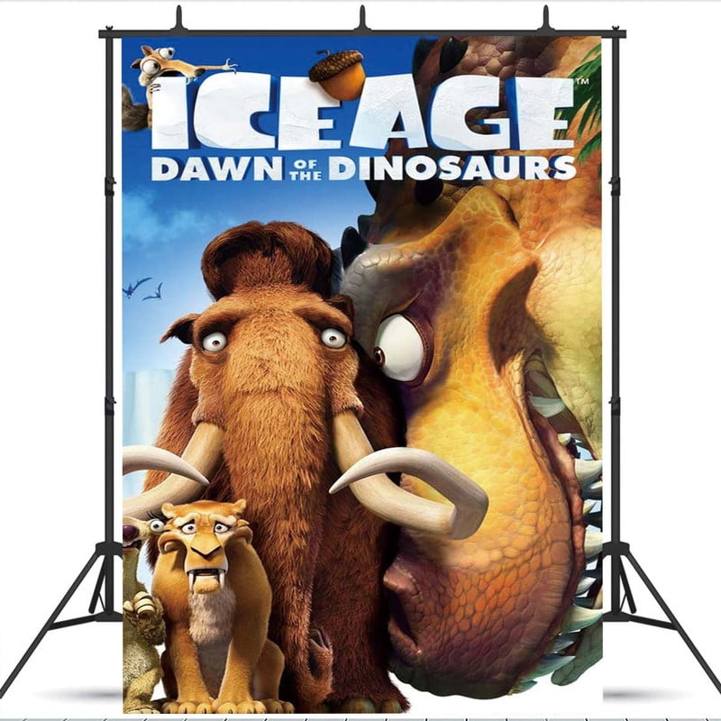Ice Age Party Supplies Backdrop Banner Poster Birthday Decorations ...