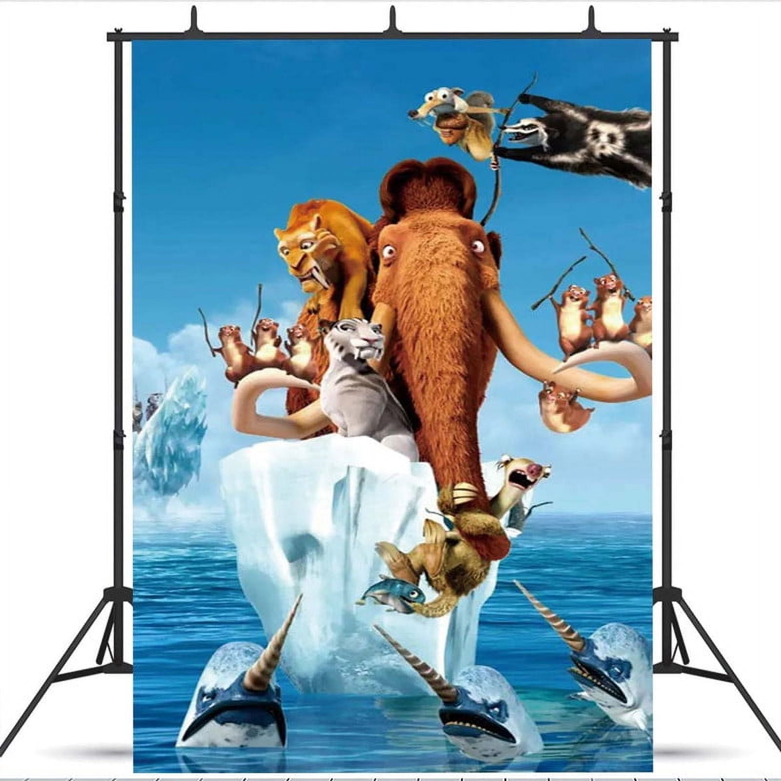 Ice Age Party Supplies Background Backdrop Taspestry Banner Poster ...
