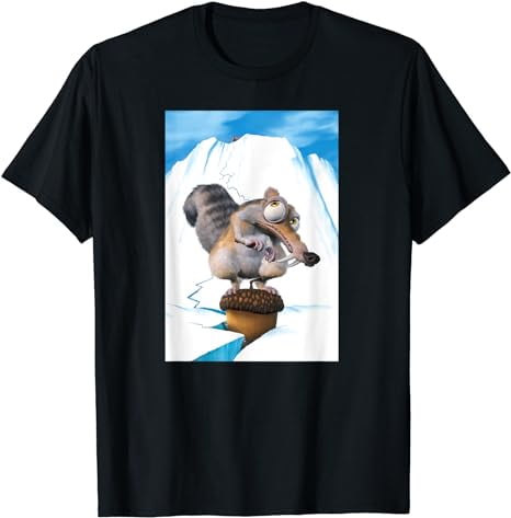 Ice Age Scrat Iceberg Crack T-Shirt - Walmart.com