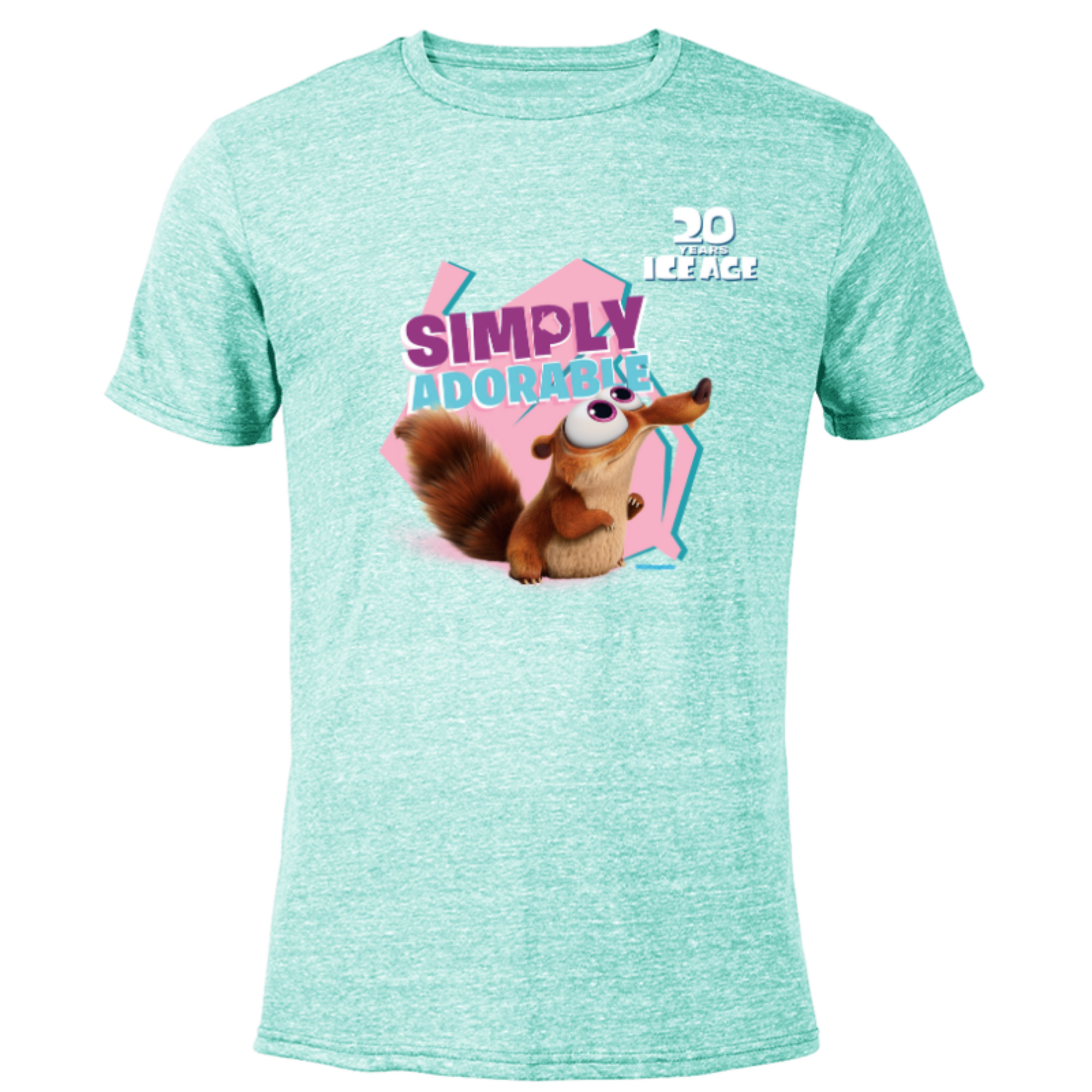 Ice Age Scrat Simply Adorable 20 Years Anniversary - Short Sleeve ...