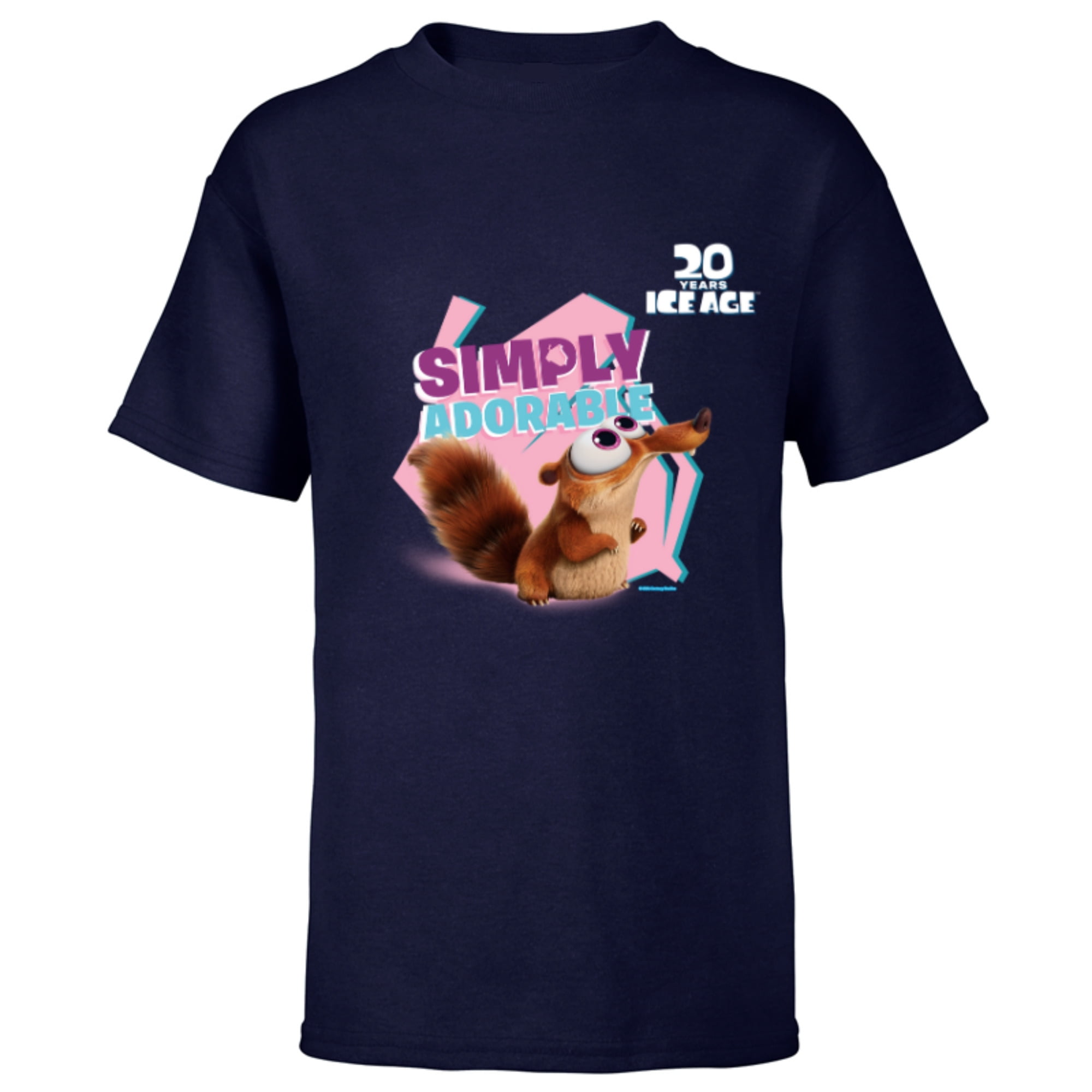 Ice Age Scrat Simply Adorable 20 Years Anniversary - Short Sleeve T ...