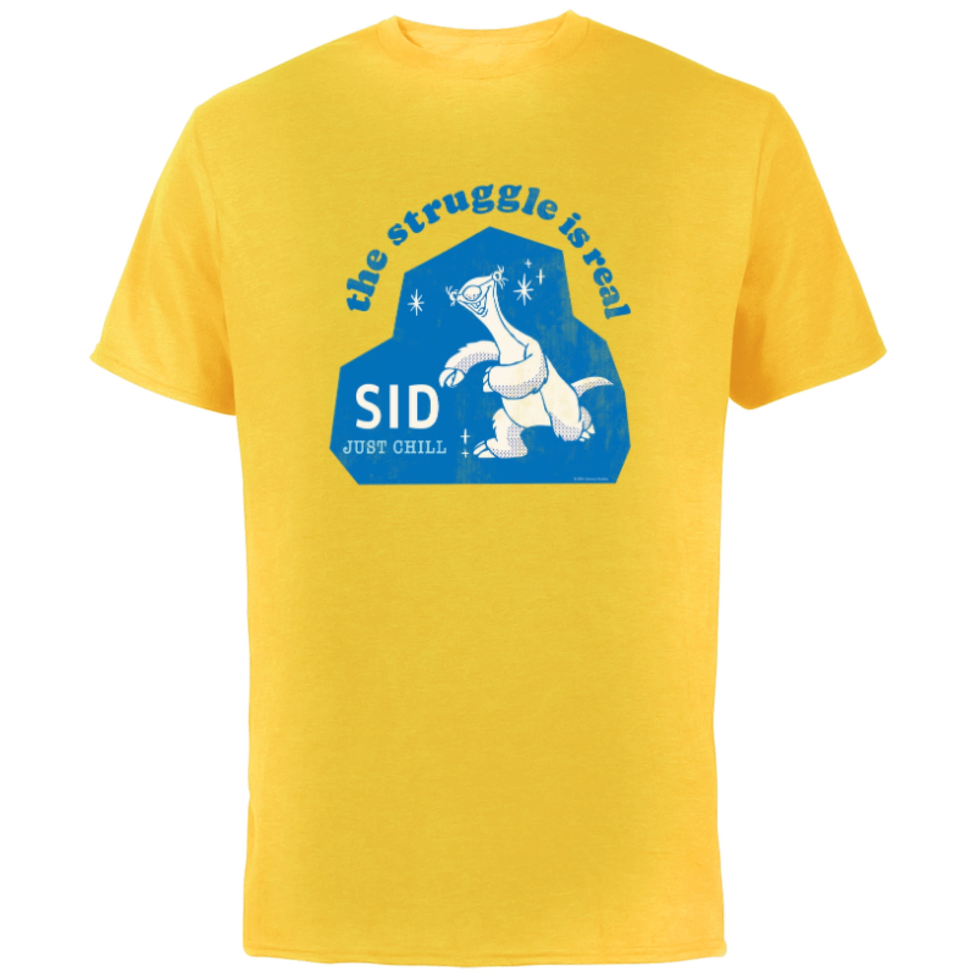 Ice Age Sid The Struggle is Real Just Chill - Short Sleeve Cotton T ...