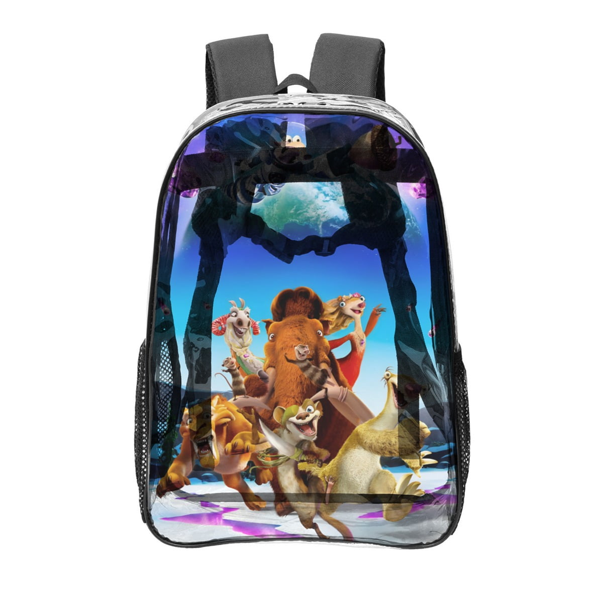 Ice Age Transparent Backpack - Guard Dog Security, Durable and ...