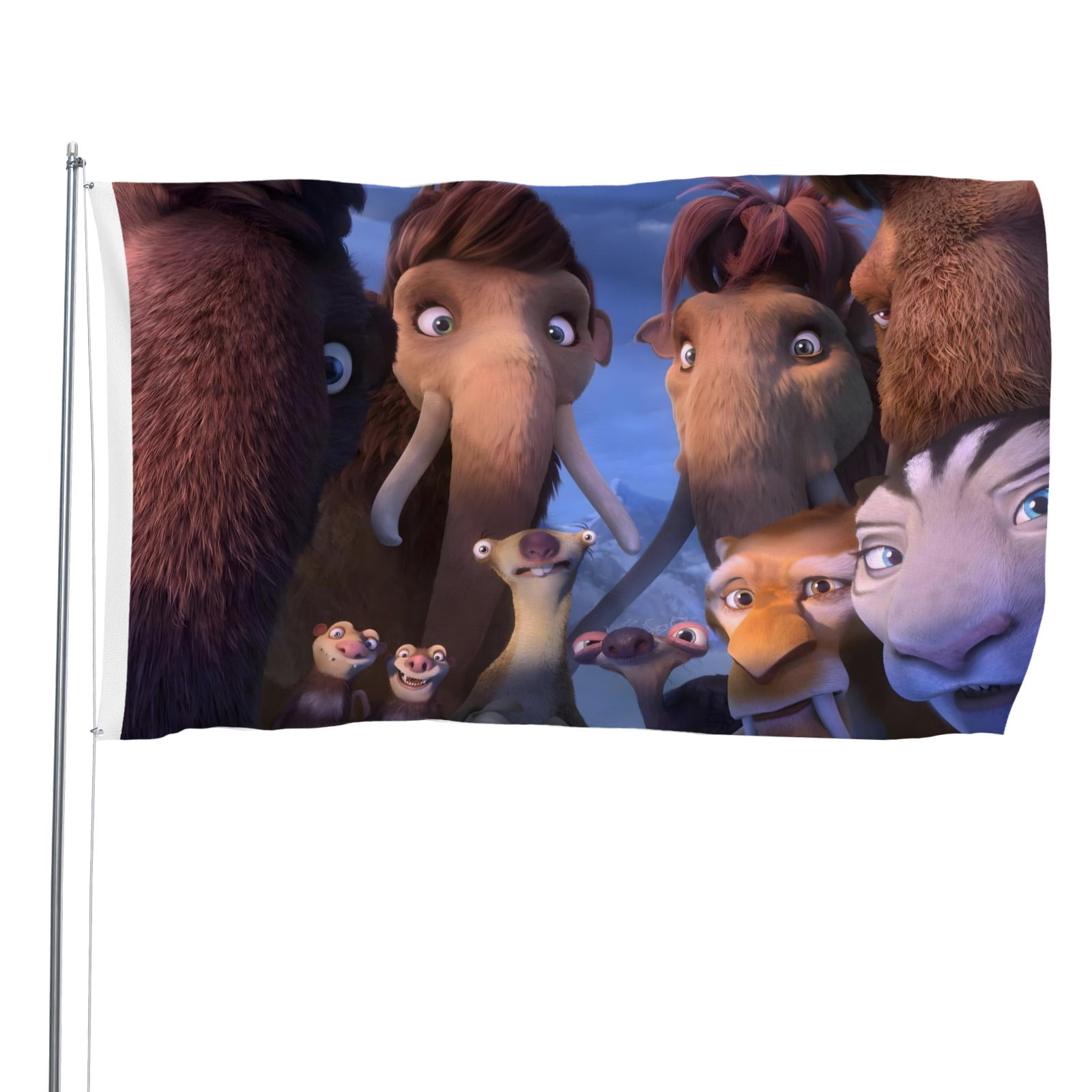 Ice Age-themed Printed Flag Perfect gift for fans, friends, and family ...