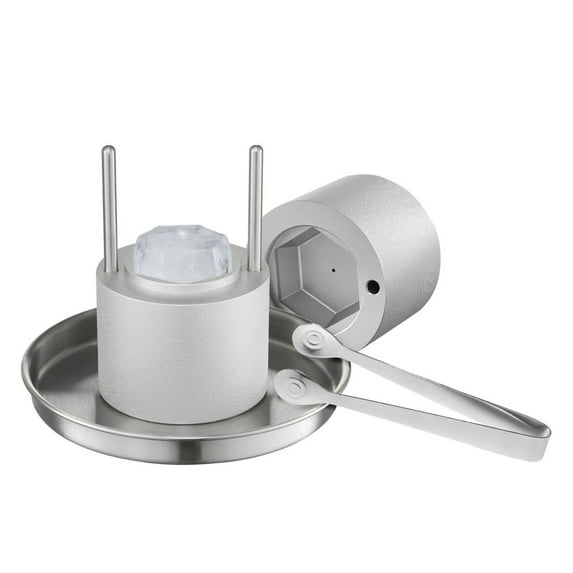 Ice Ball Maker 2.4", Diamond Ice Press Kit for Whiskey & Cocktails ...
