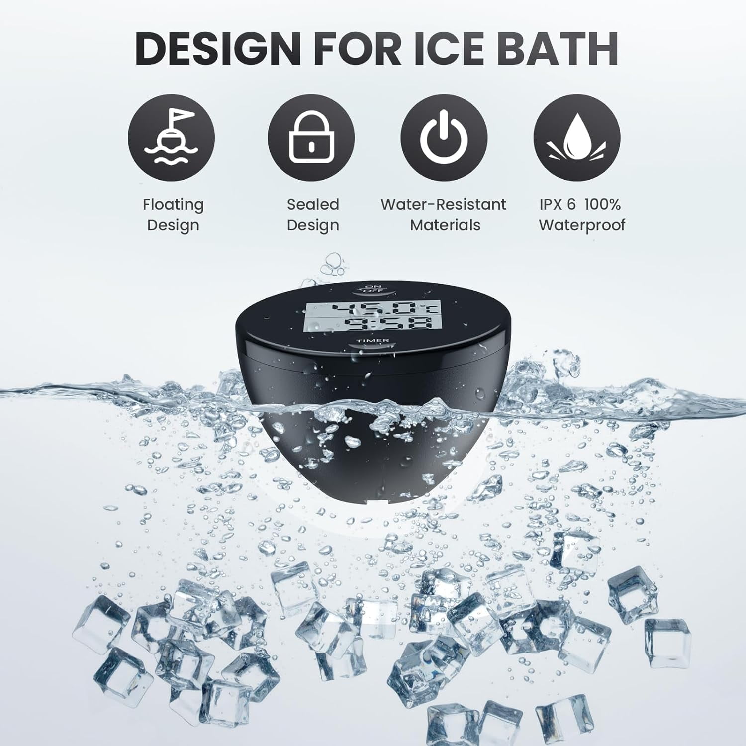 Ice Bath Thermometer, Water Bath Thermometer For Ice Bath, Cold Plunge ... Ice Bath Thermometer, Water Bath Thermometer For Ice Bath, Cold Plunge ...
