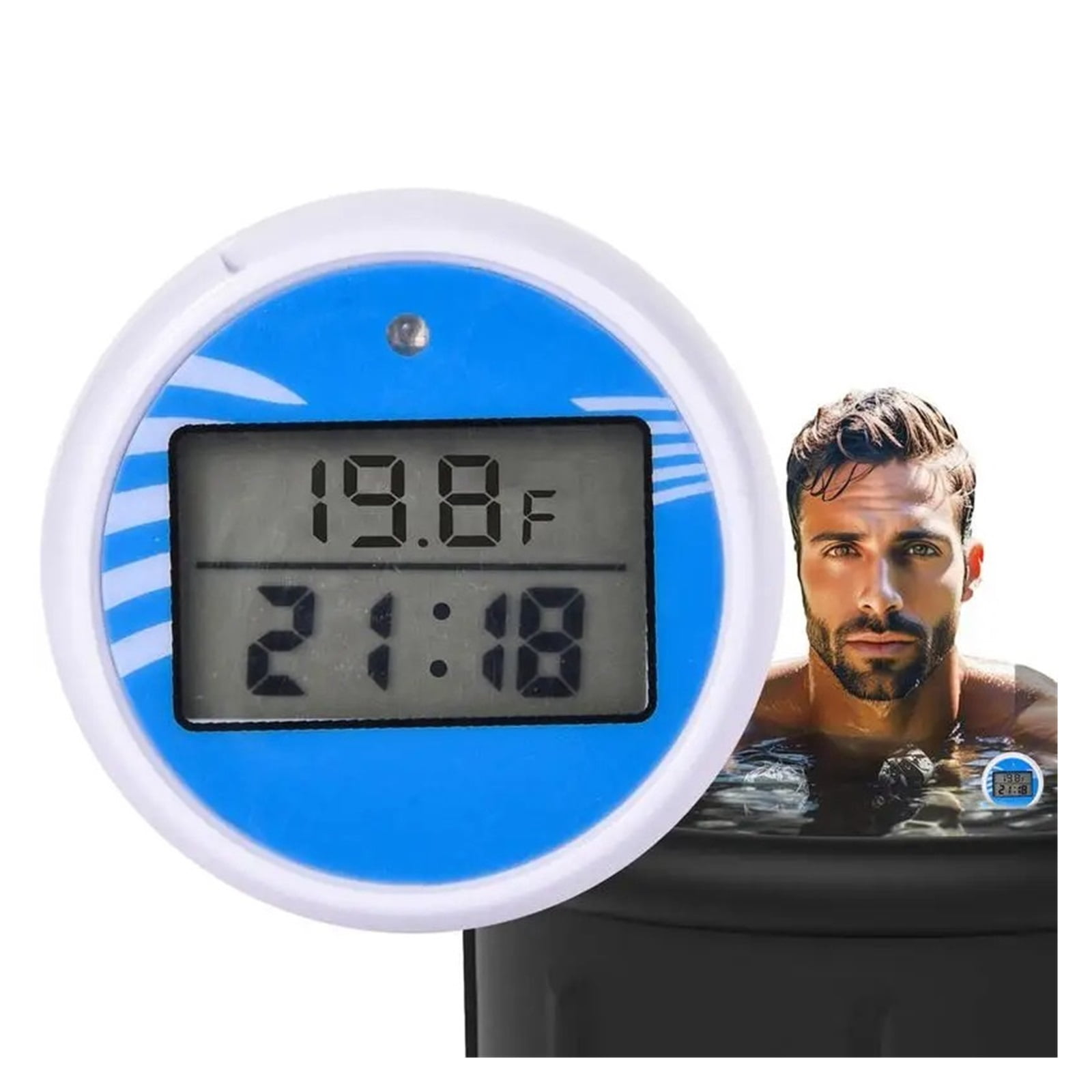 Ice Bath Thermometers Waterproof Floating Thermometers Bath Pool ...