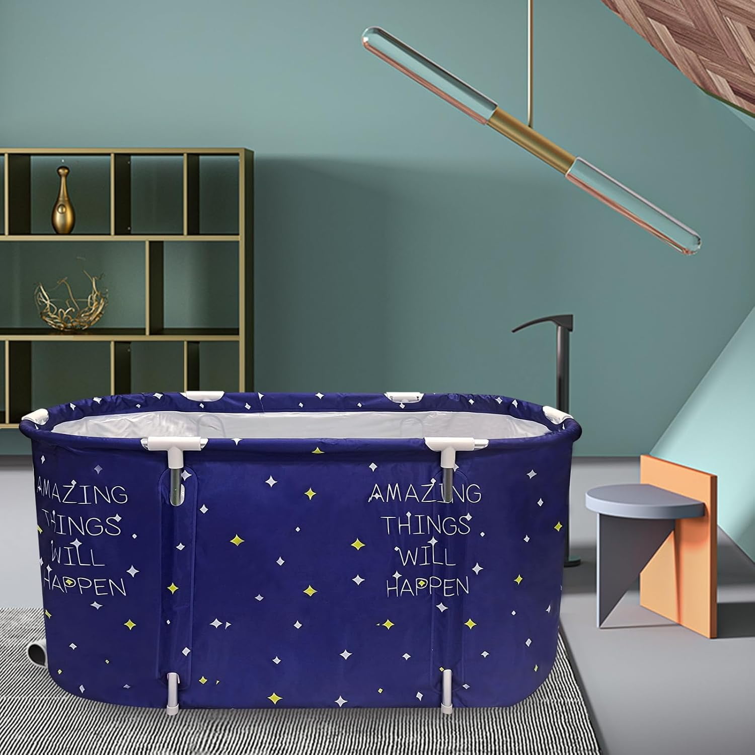 Ice Bath Tub for Adults, Large Portable Bathtub for Adult, Folding ...