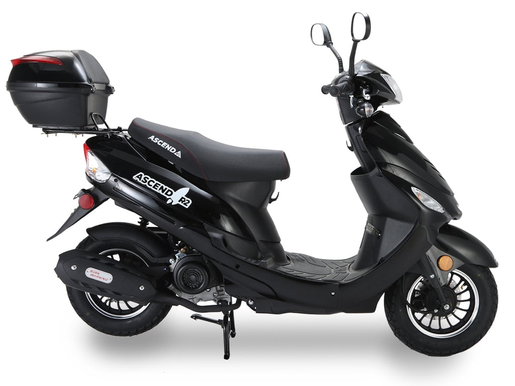 Ice Bear Ascend PMZ50-4, 50cc Fully Automatic, LED head Lights and Trunk included. CARB ...