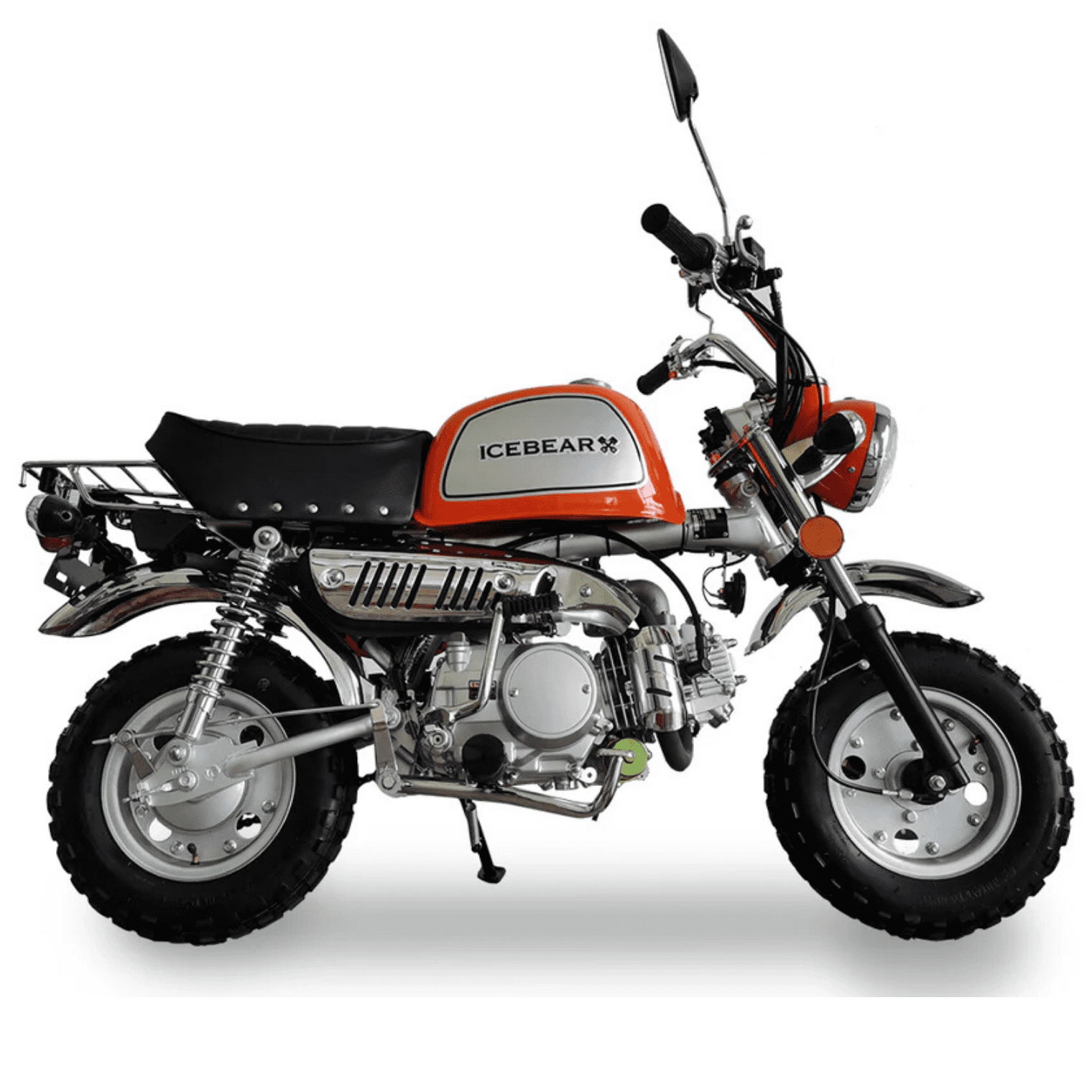 Ice Bear LEO Monkey Bike 125cc, Electric Start, 4 Speed Semi-Automatic, another quality Tribute ...