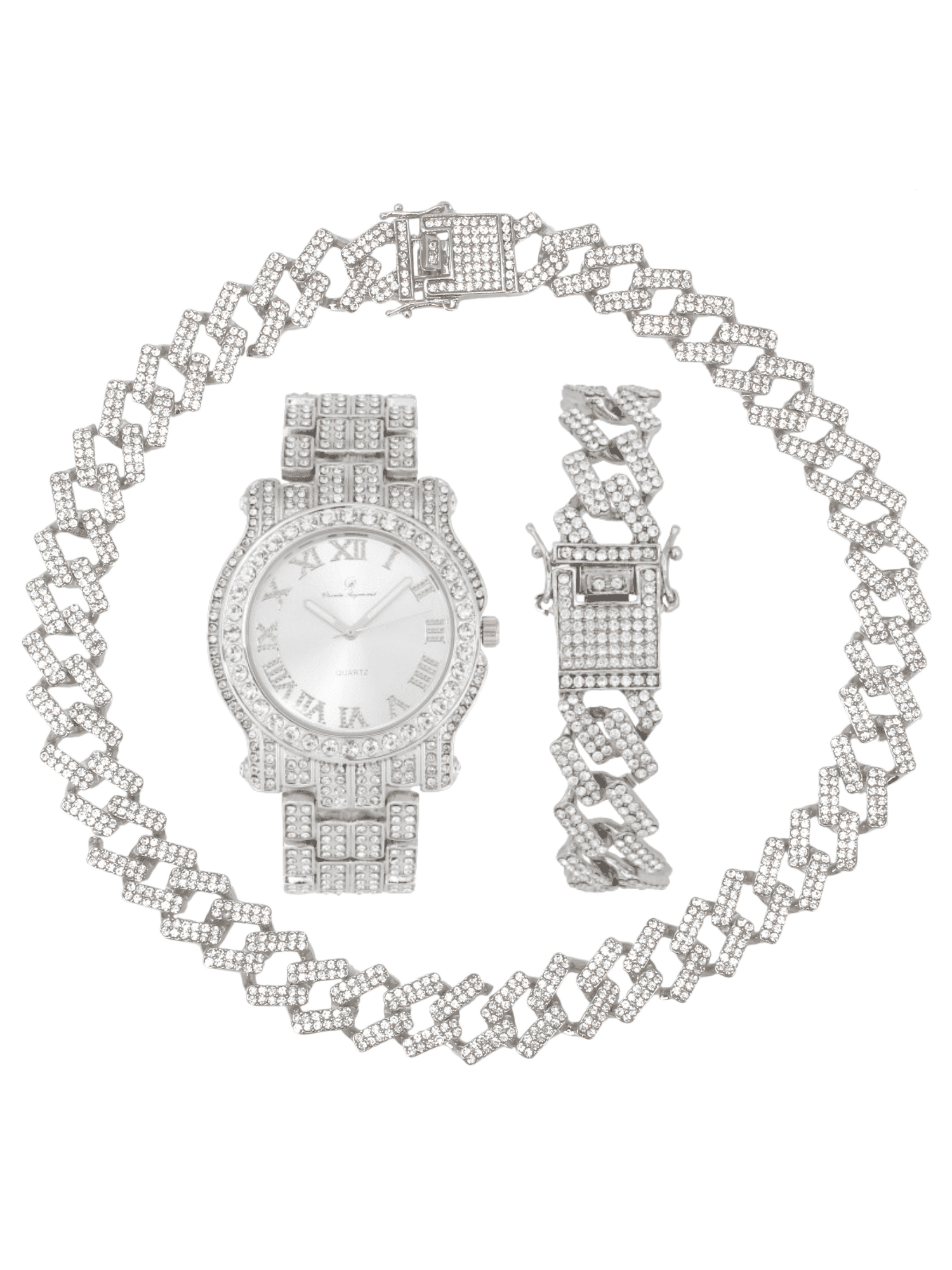 Ice on Blast! Bling'ed Out Hip Hop Rolly Looks w/Ice on Watch & Jewelry ...