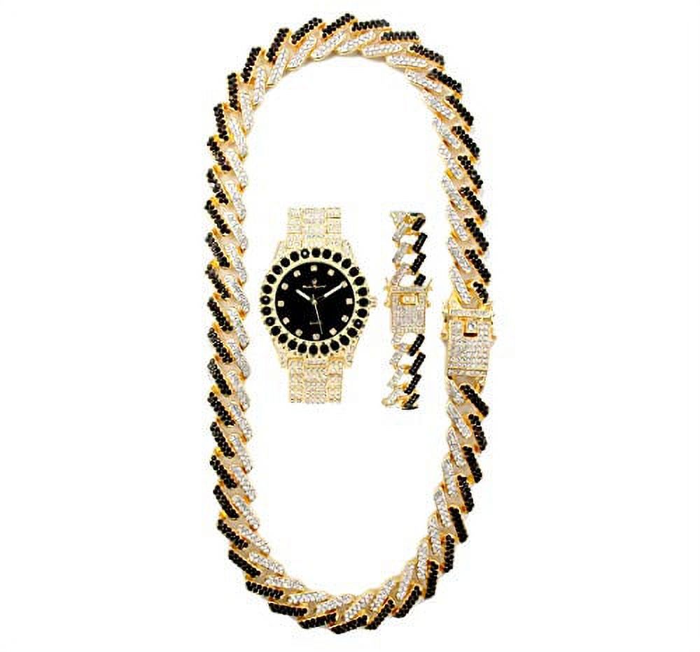 Ice on Blast! Bling'ed Out Hip Hop Rolly Looks w/Ice on Watch & Jewelry ...