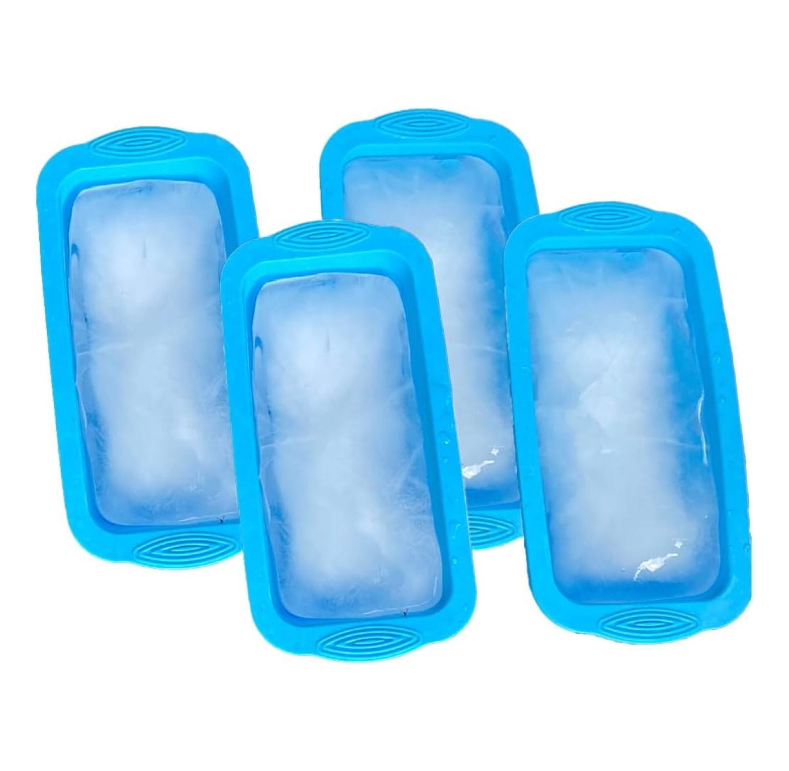 Ice Block Form Maker (4) Pak Makes 10lbs Ice Block for Cold Plunge ...