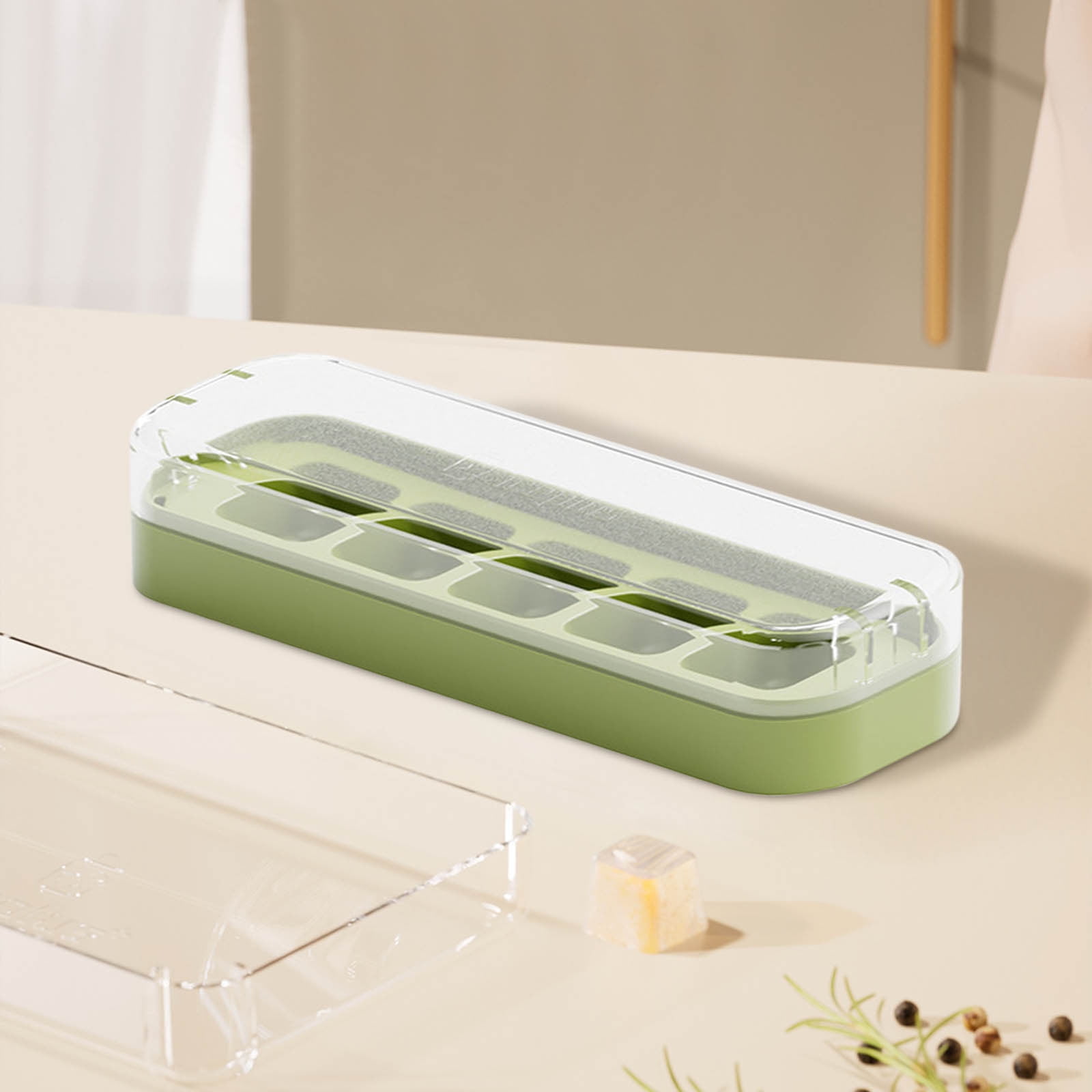Ice Block Maker, Home Homemade Ice Box for Refrigerator, Food Grade Ice ...