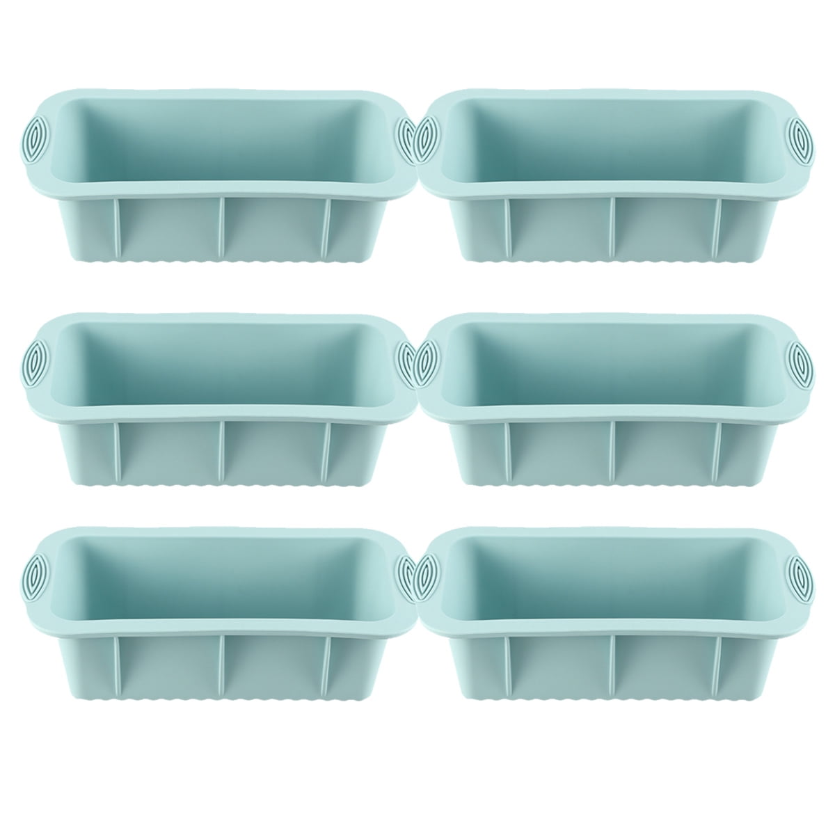 Ice Block Mold for Ice Bath,6 Pack 15lbs Large Ice Cube Molds ...