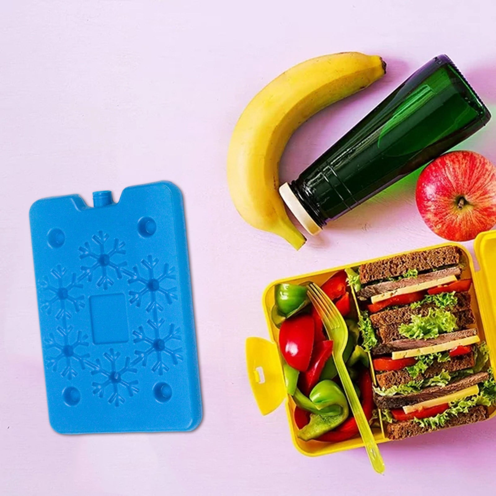 Ice Blocks, Reusable Ice Packs for Coolers, Long Lasting Cold Freezer ...