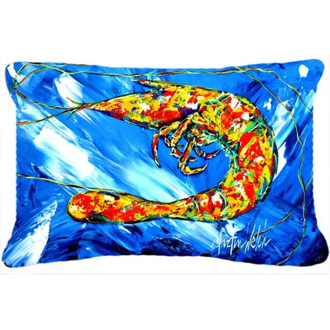 Ice Blue Shrimp Fabric Decorative Pillow - Walmart.com