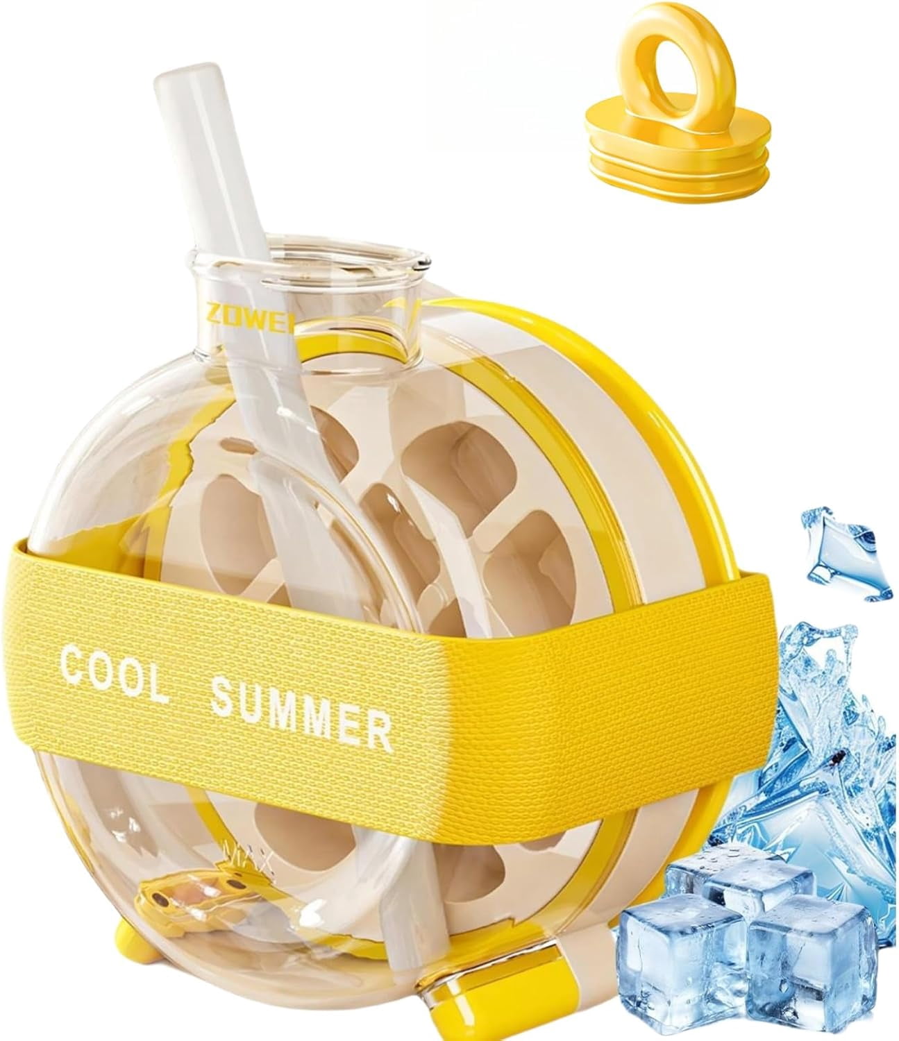 Ice Bottle Cup，My Crush Cup，2025 New Cool Summer Ice Bottle Cup，Easy ...