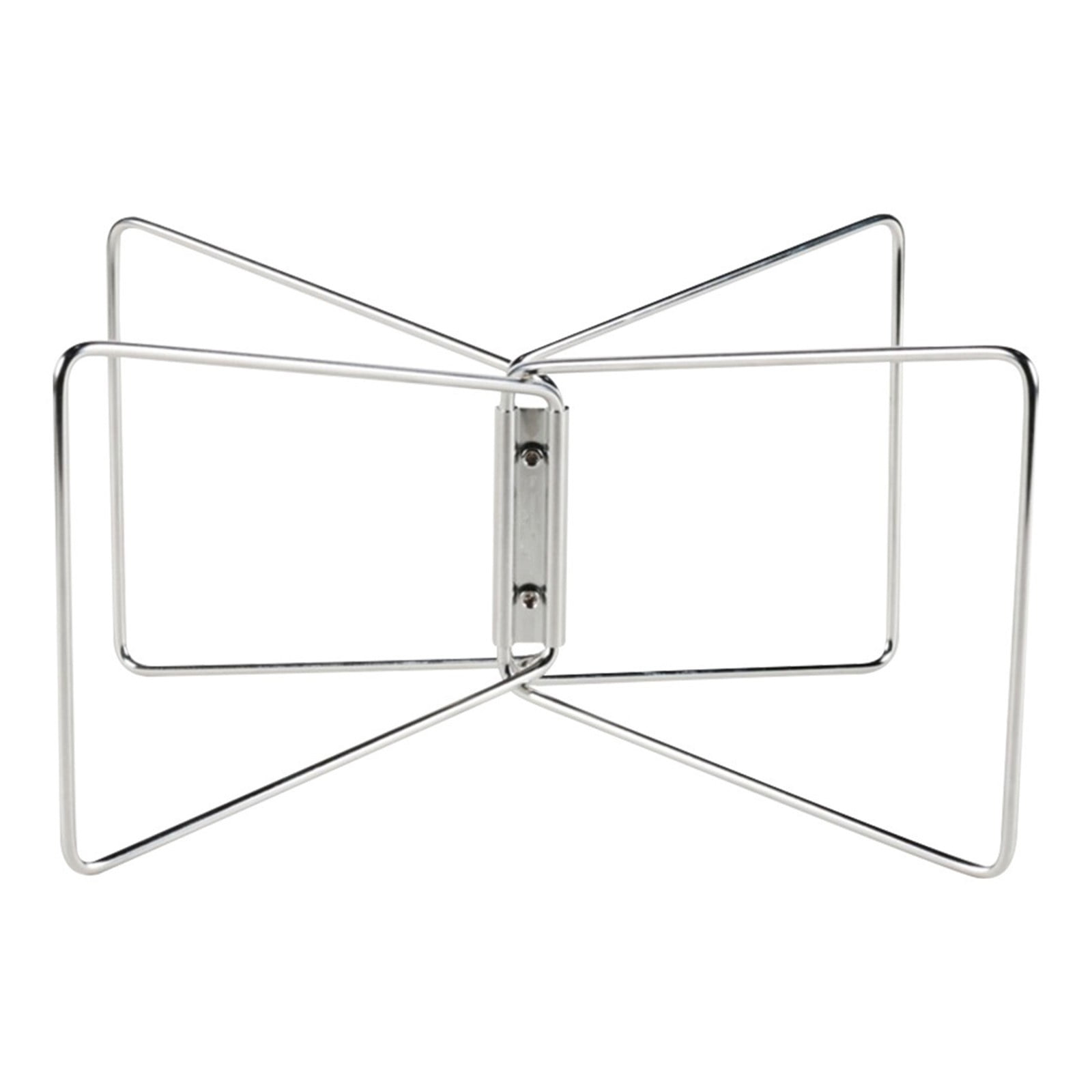 Ice Box Holder Foldable Outdoor Camping Ice Box Holder Rack Stainless ...