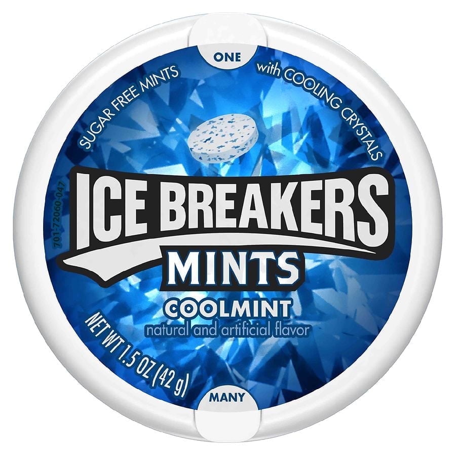 Ice Breakers Coolmint Sugar Free Mints (Packaging May Vary)1.5 oz ...