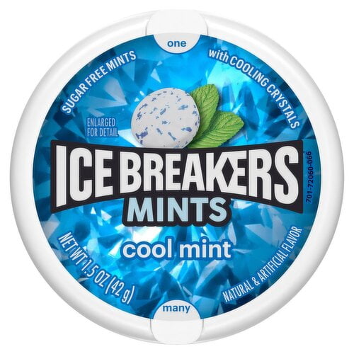 Ice Breakers Mints Sugar Free Cool Mint - 1.5 Oz - Walmart.com