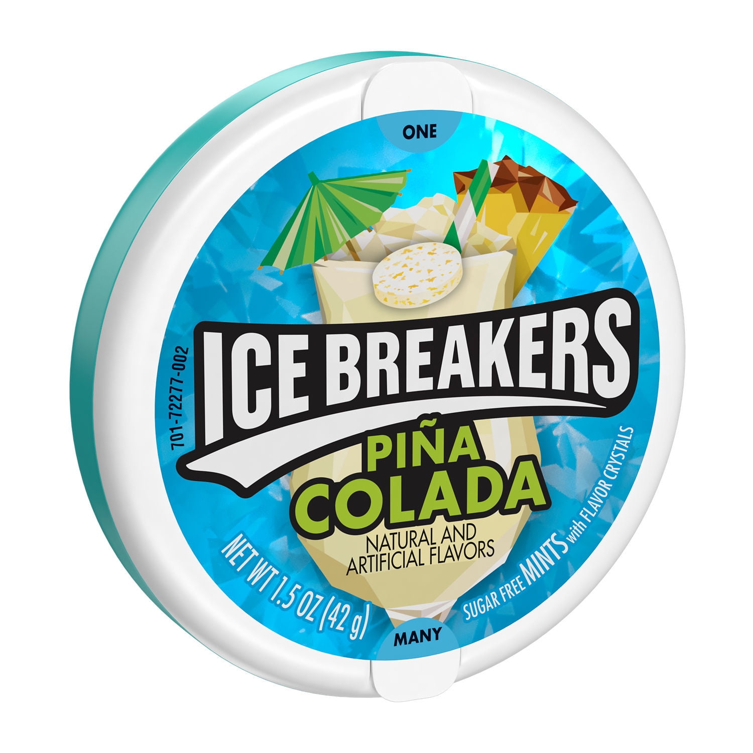 Ice Breakers Pina Colada Sugar Free Mints, Tin 1.5 oz - Walmart.com