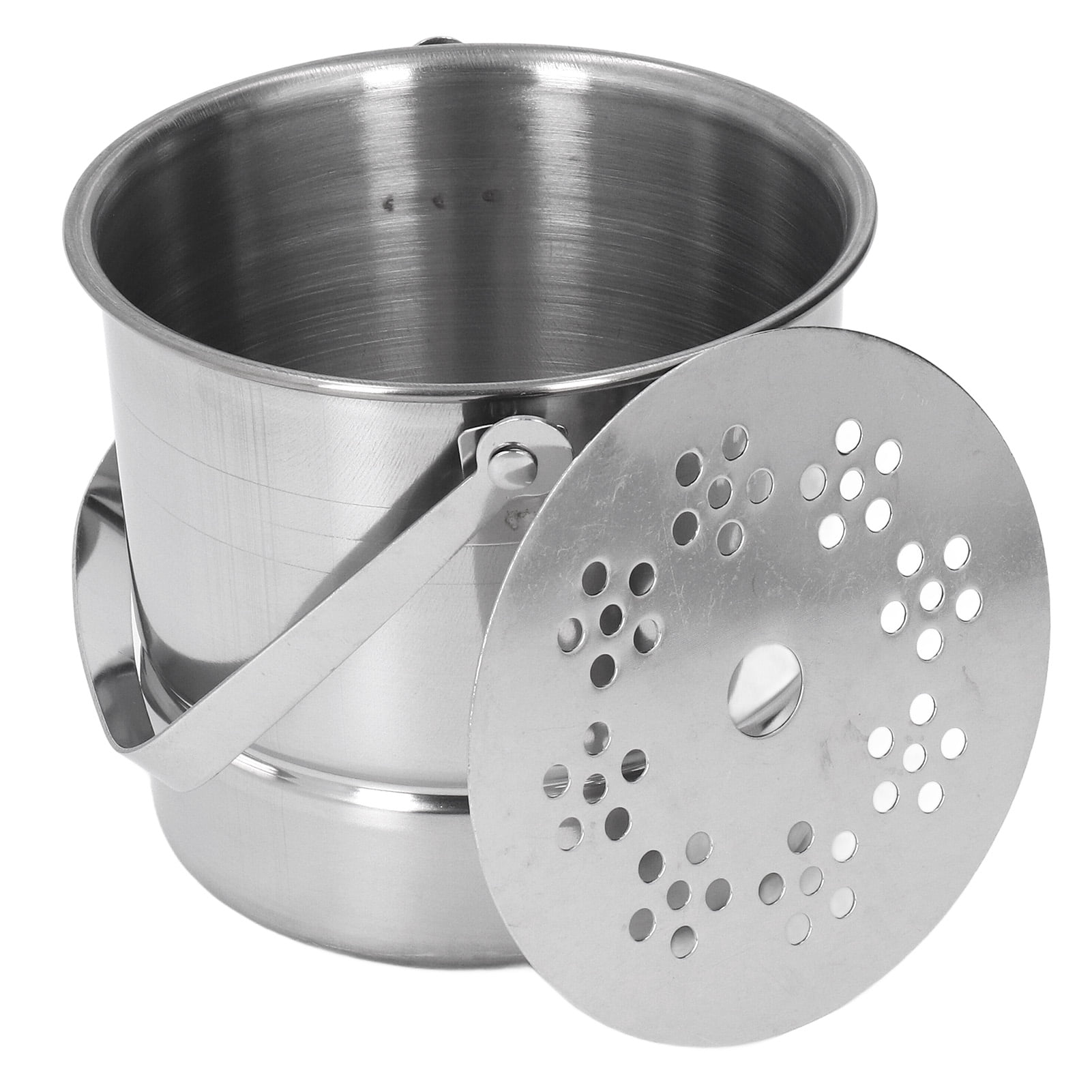 Ice Bucket, 1L Insulated Stainless Steel Ice Container Portable ...
