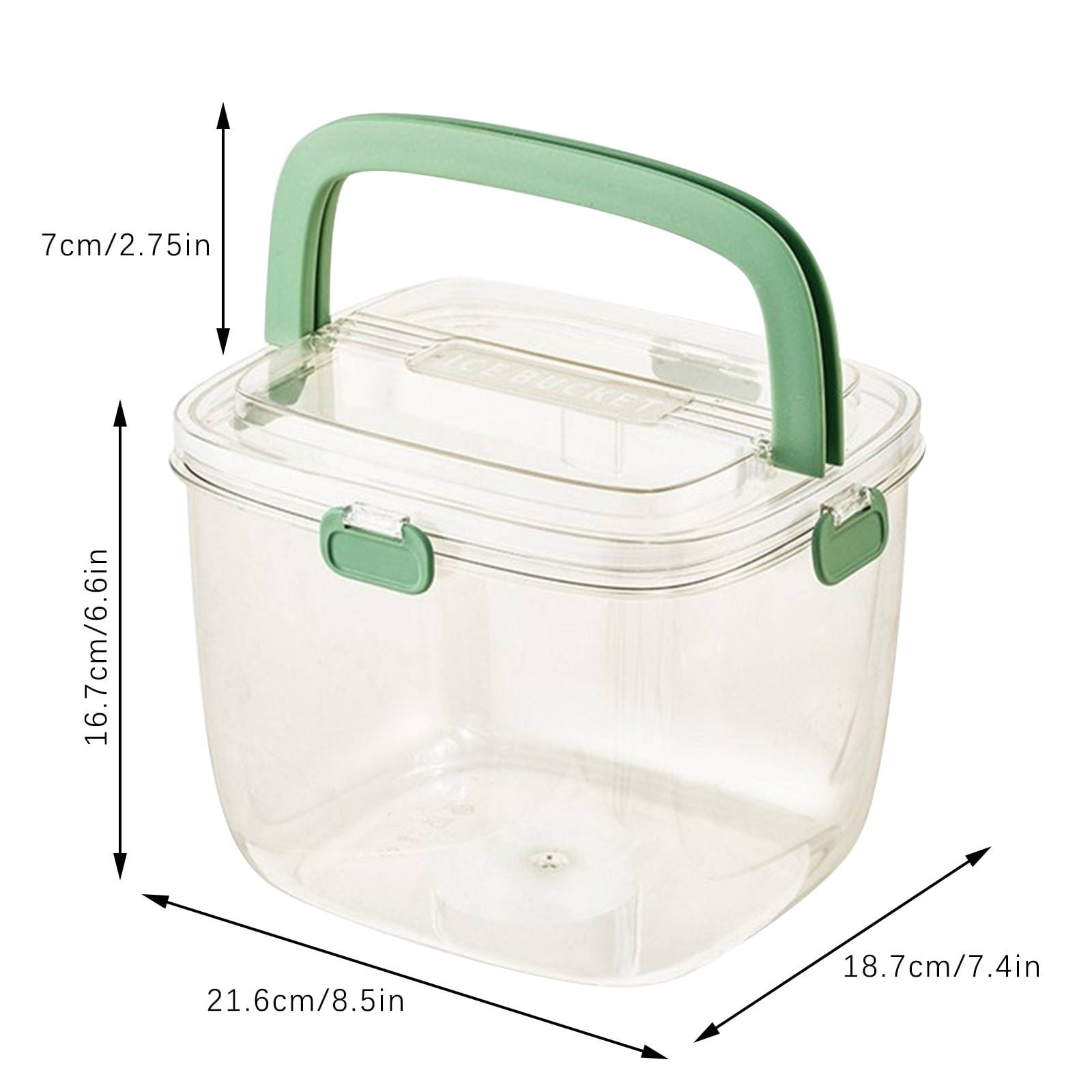 Ice Bucket, Portable Fruit Basket Ice Bucket, Ice Buckets for Parties ...