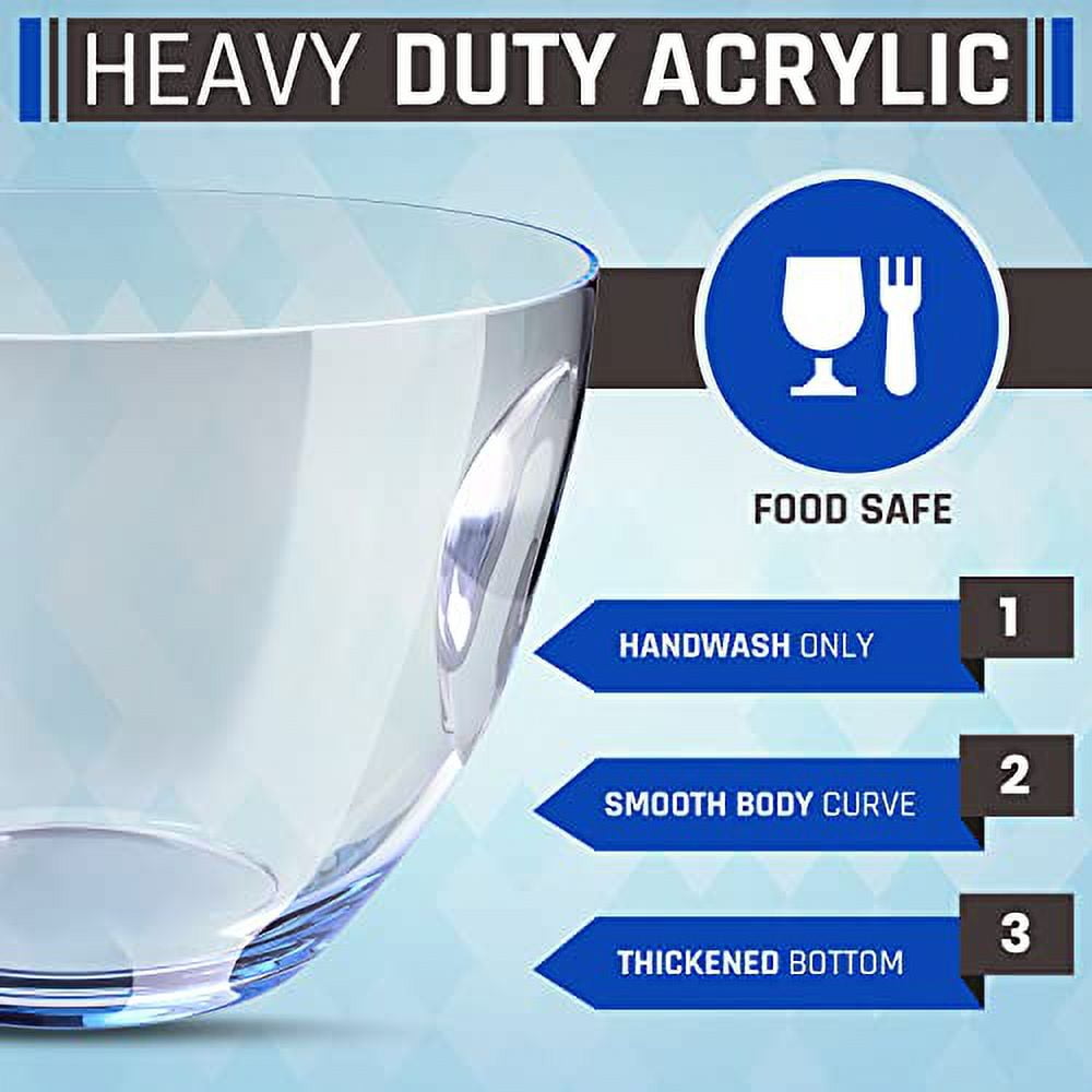 Ice Buckets for Parties - Ice Bucket - 5 Liter Clear Acrylic Champagne ...