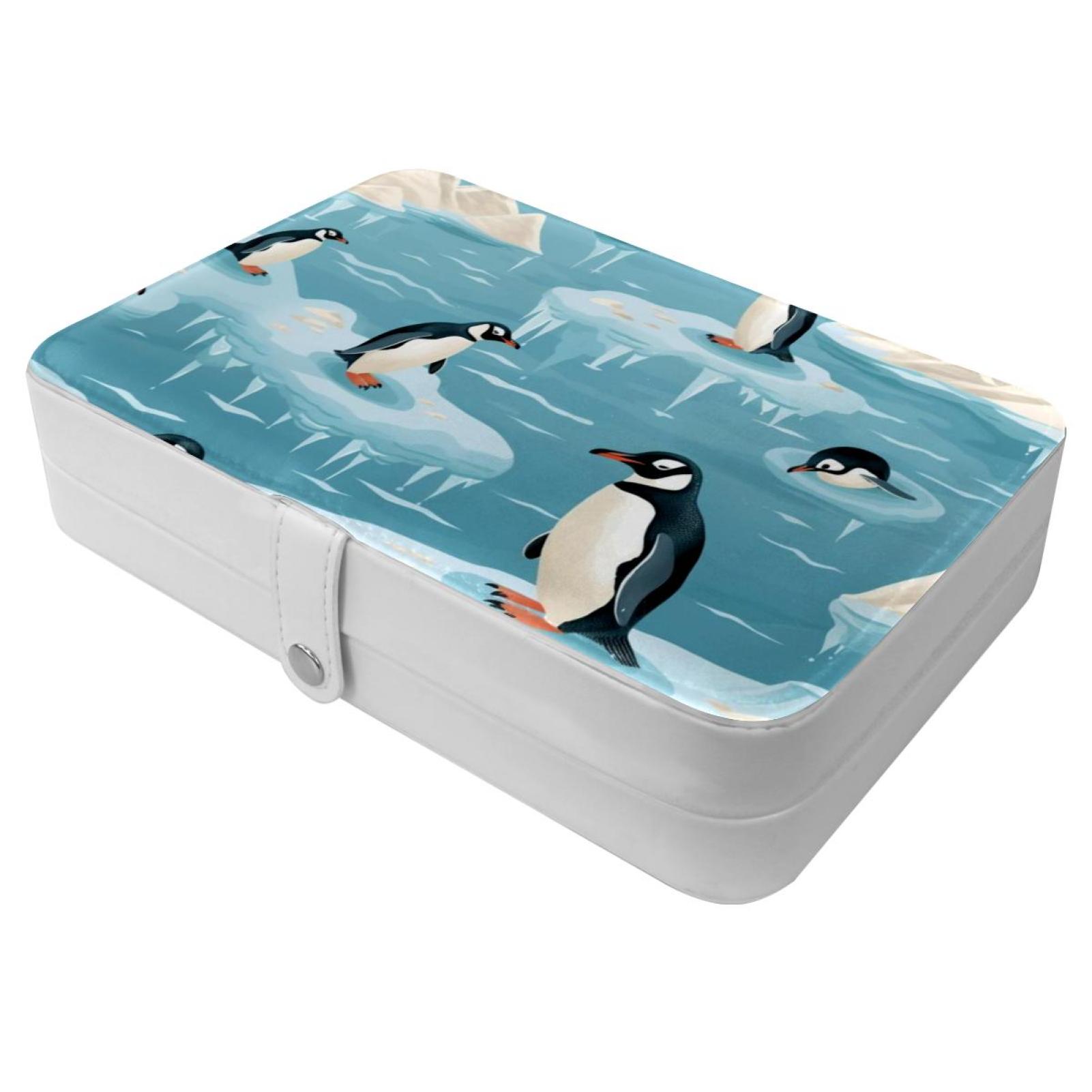 Ice Carved Penguin Travel Jewelry Box - Your Portable Treasure Chest ...