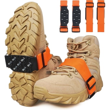 Eagle Claw Adult Ice Buckle Cleats with Black Boot Strap - Walmart.com