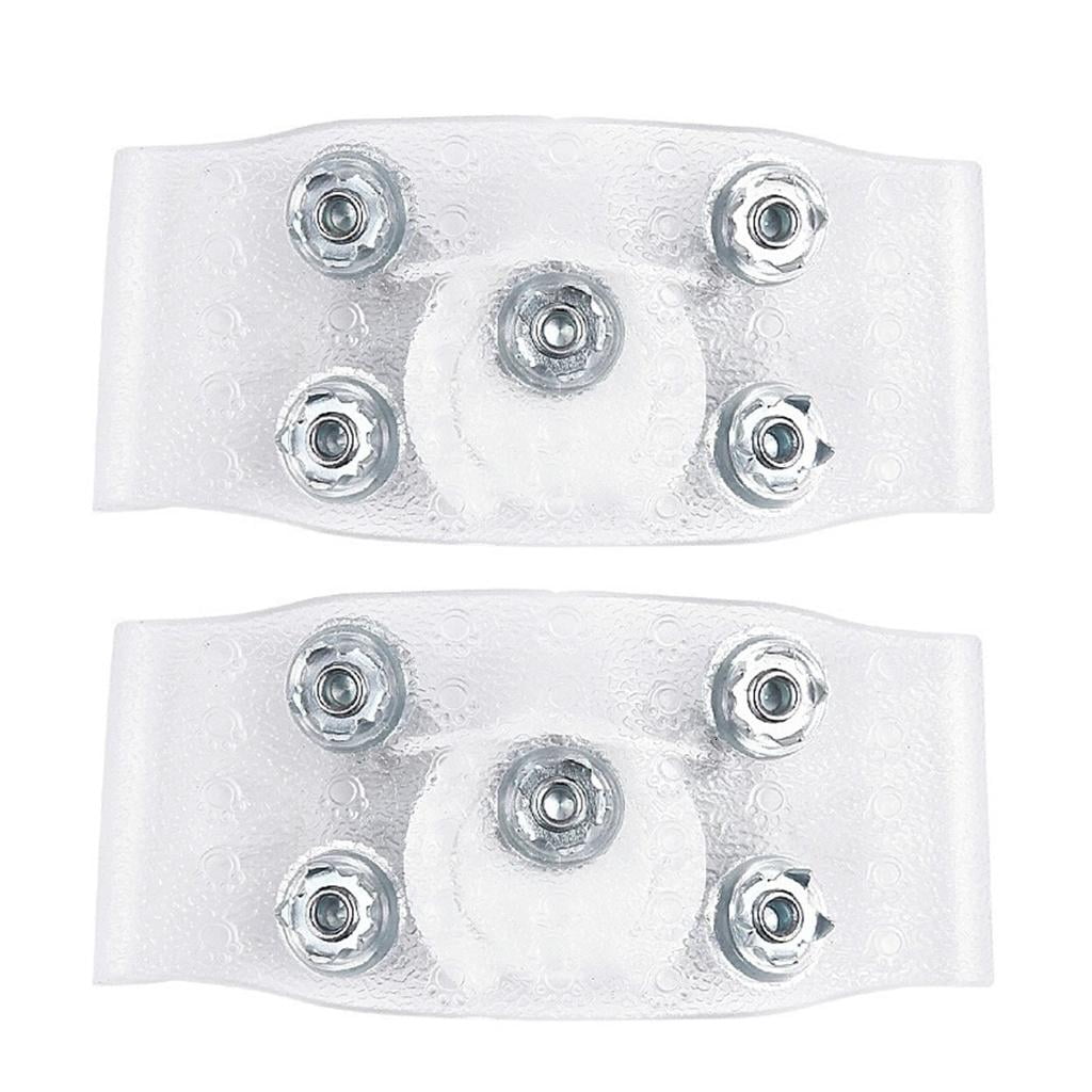 Ice Cleats with 5 Spikes, Antislip Snow Cleats, Ice Shoe Grippers Walk ...