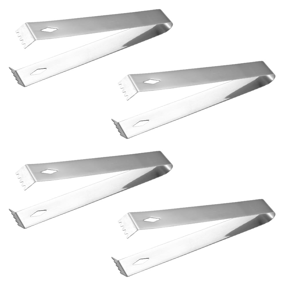 Ice Clip Stainless Steel Tong Serving Steak Clamps Cube Togns for Clips ...