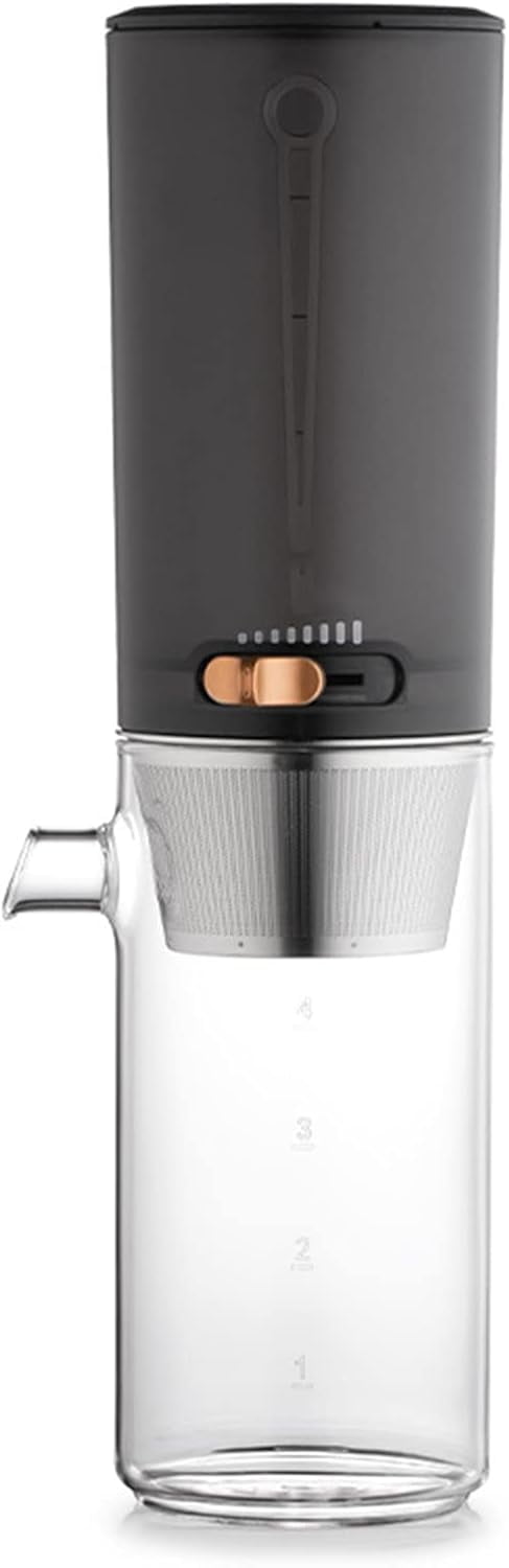 Ice Cold Brew Coffee Maker 400ml Portable Reusable Ice Drip Coffee ...
