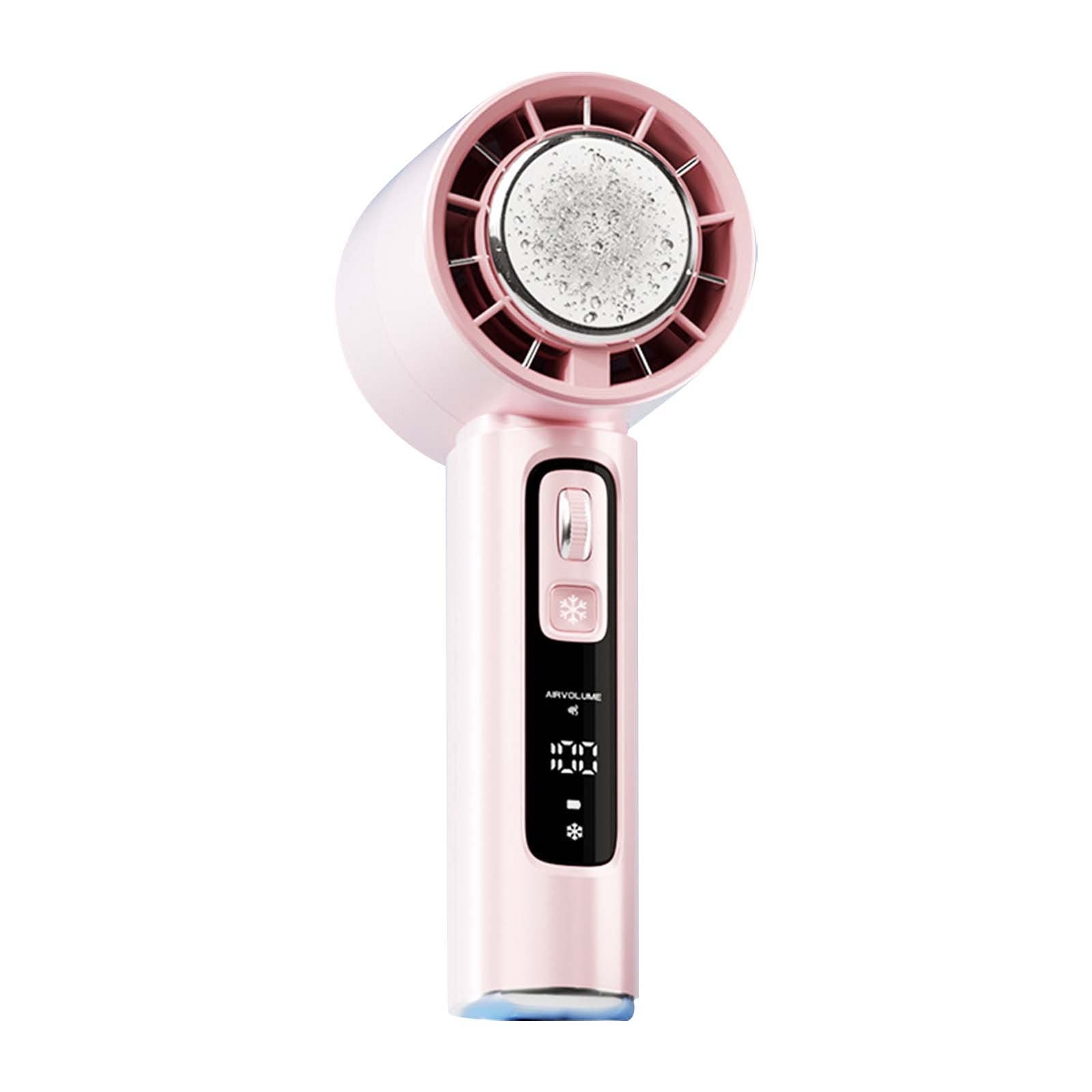 Ice Cold Handheld Fan, Compact and Lightweight Easy to Carry, Built-in ...