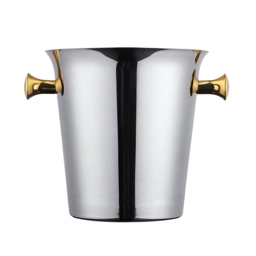 Ice Container for Bar Round Cooling Bucket Saftey Security + Cocktail ...