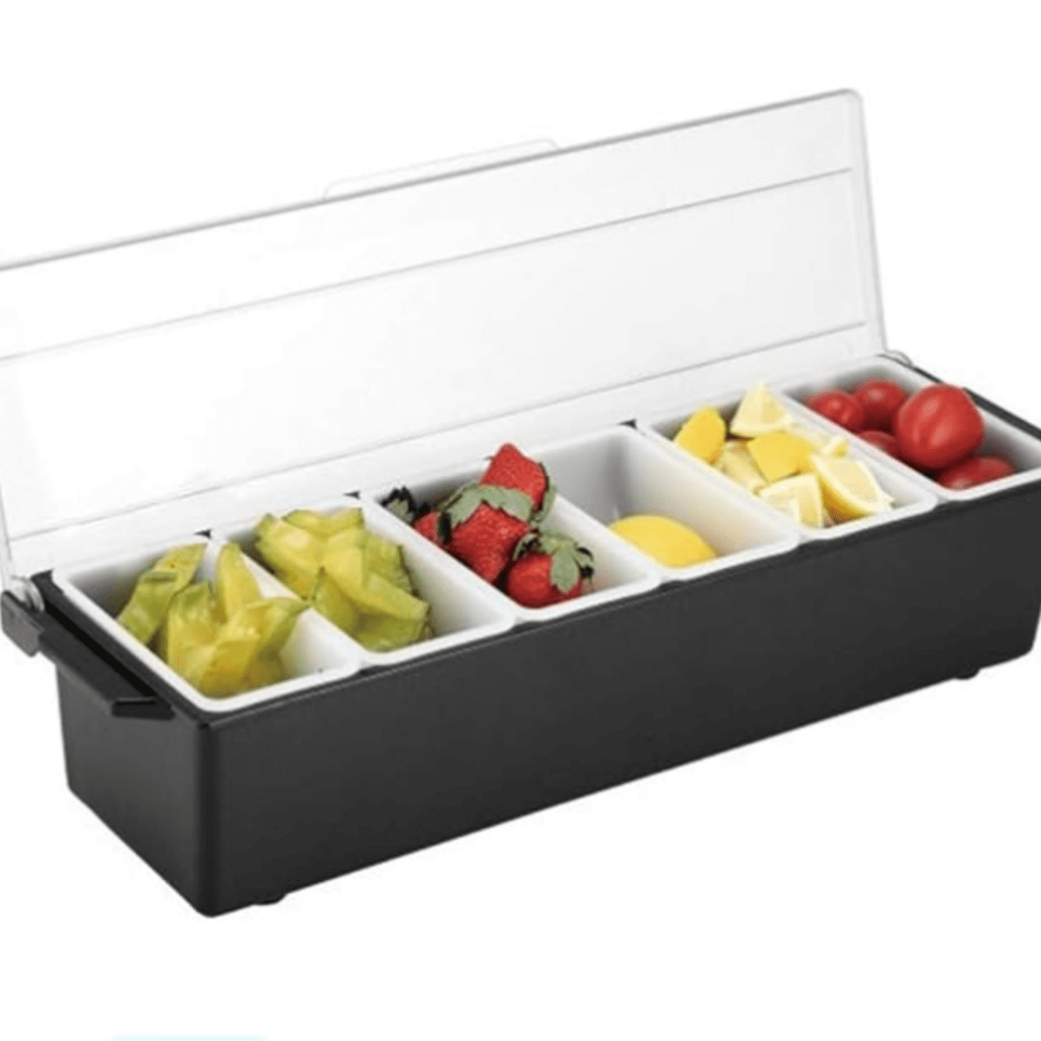 Ice Cooled Condiment Serving Container, Iced Cooled Garnish Station ...