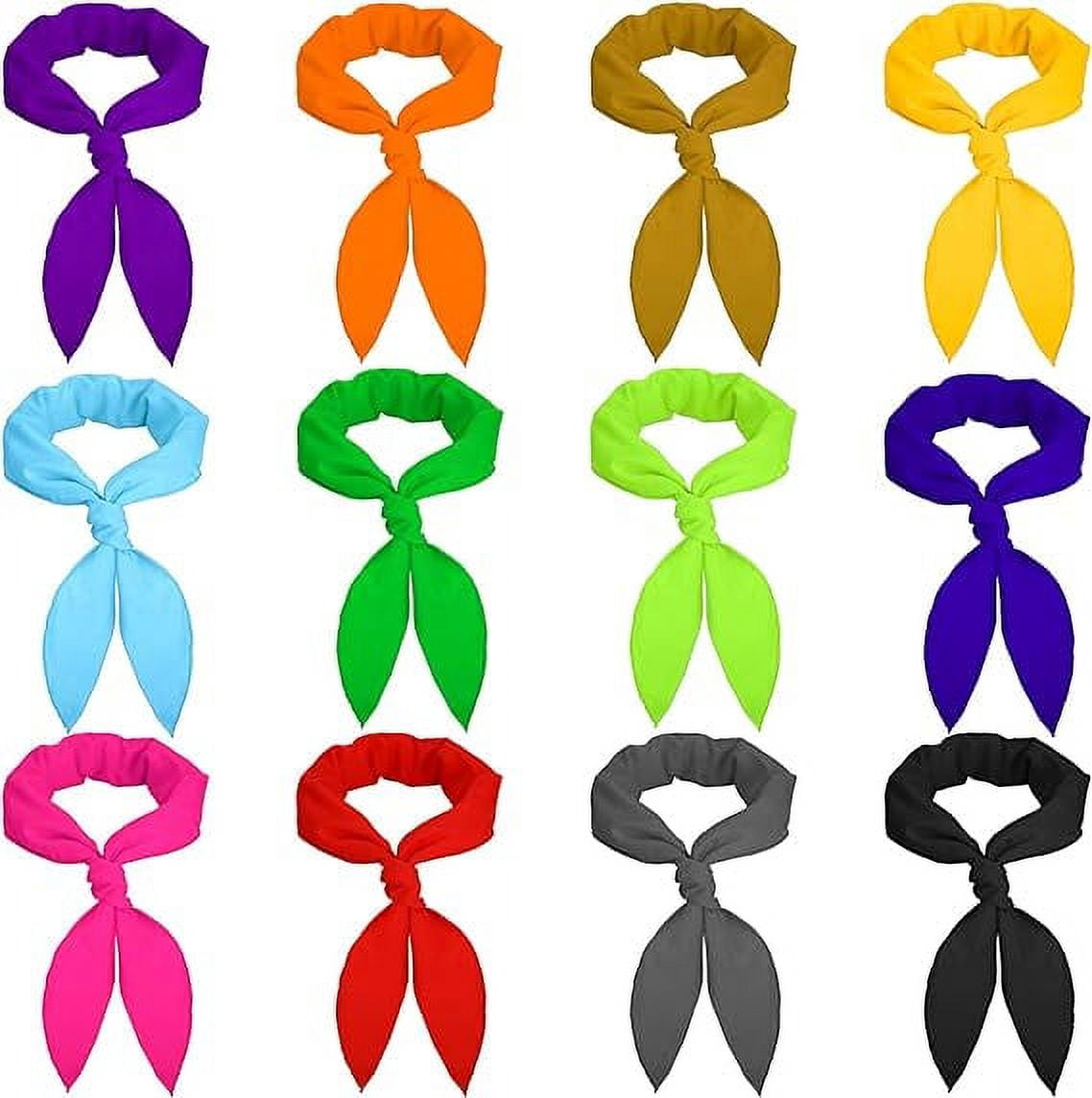 Ice Cooling Scarf Cooling Neck Bandana Wrap Headband for Men Women ...